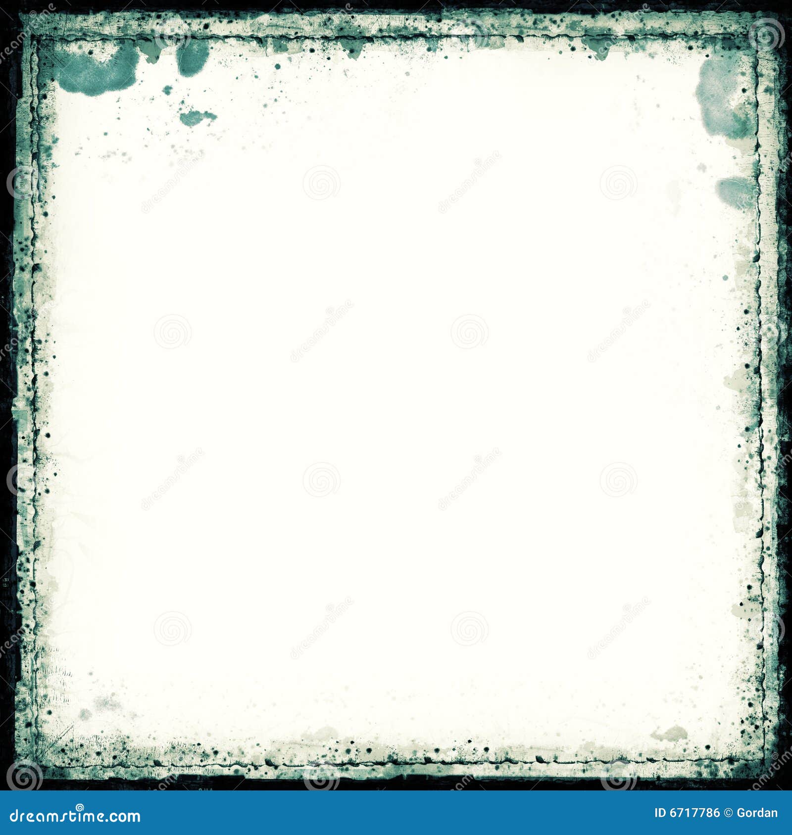 Grunge border stock illustration. Illustration of photographic - 6717786