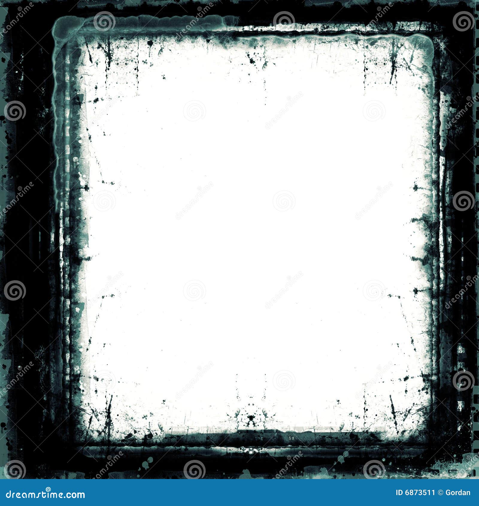 Grunge border stock illustration. Illustration of retro - 6873511