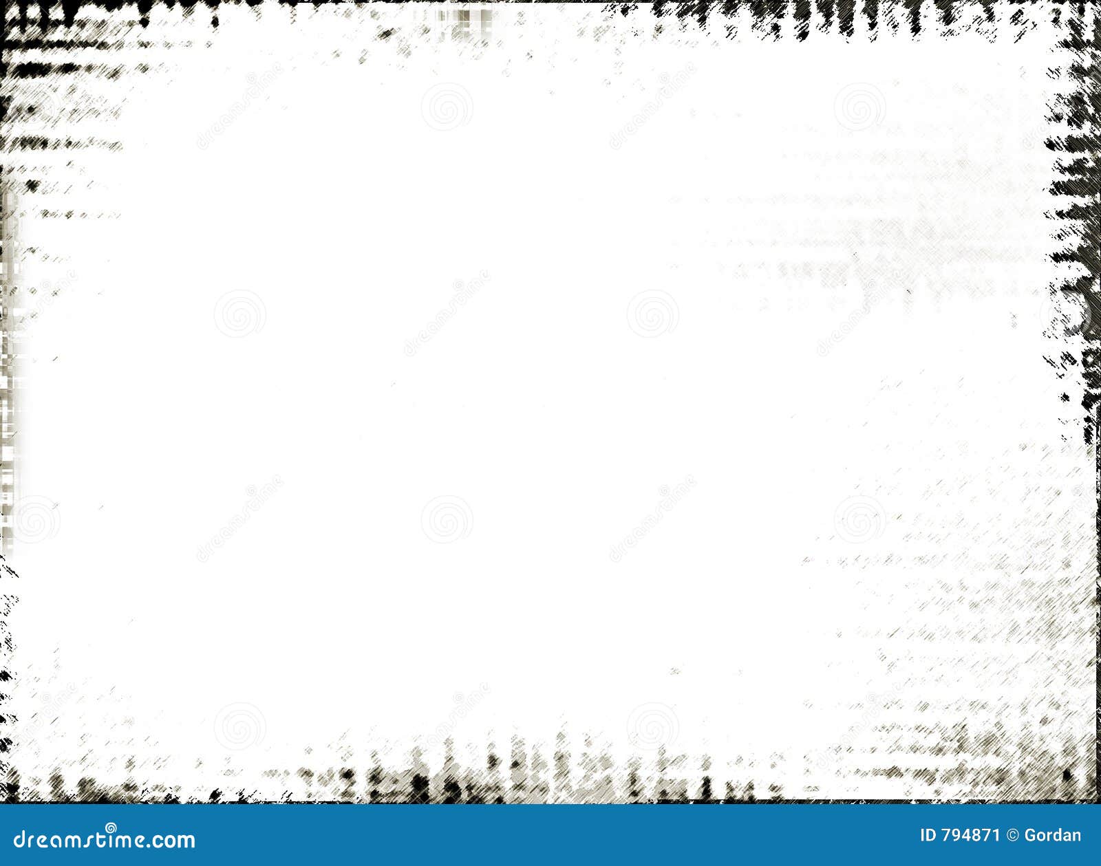 Grunge border stock image. Image of grey, rusty, rough - 794871