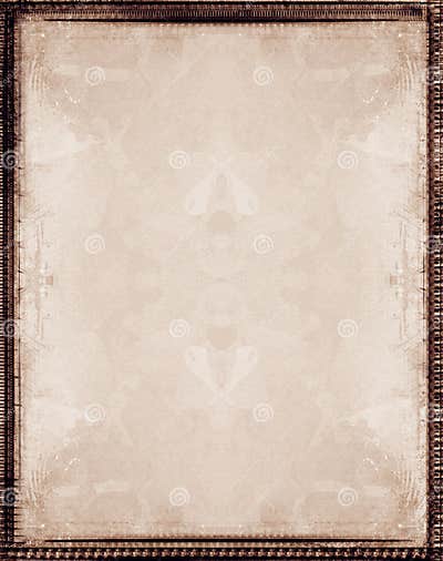 Grunge Border and Background Stock Illustration - Illustration of ...