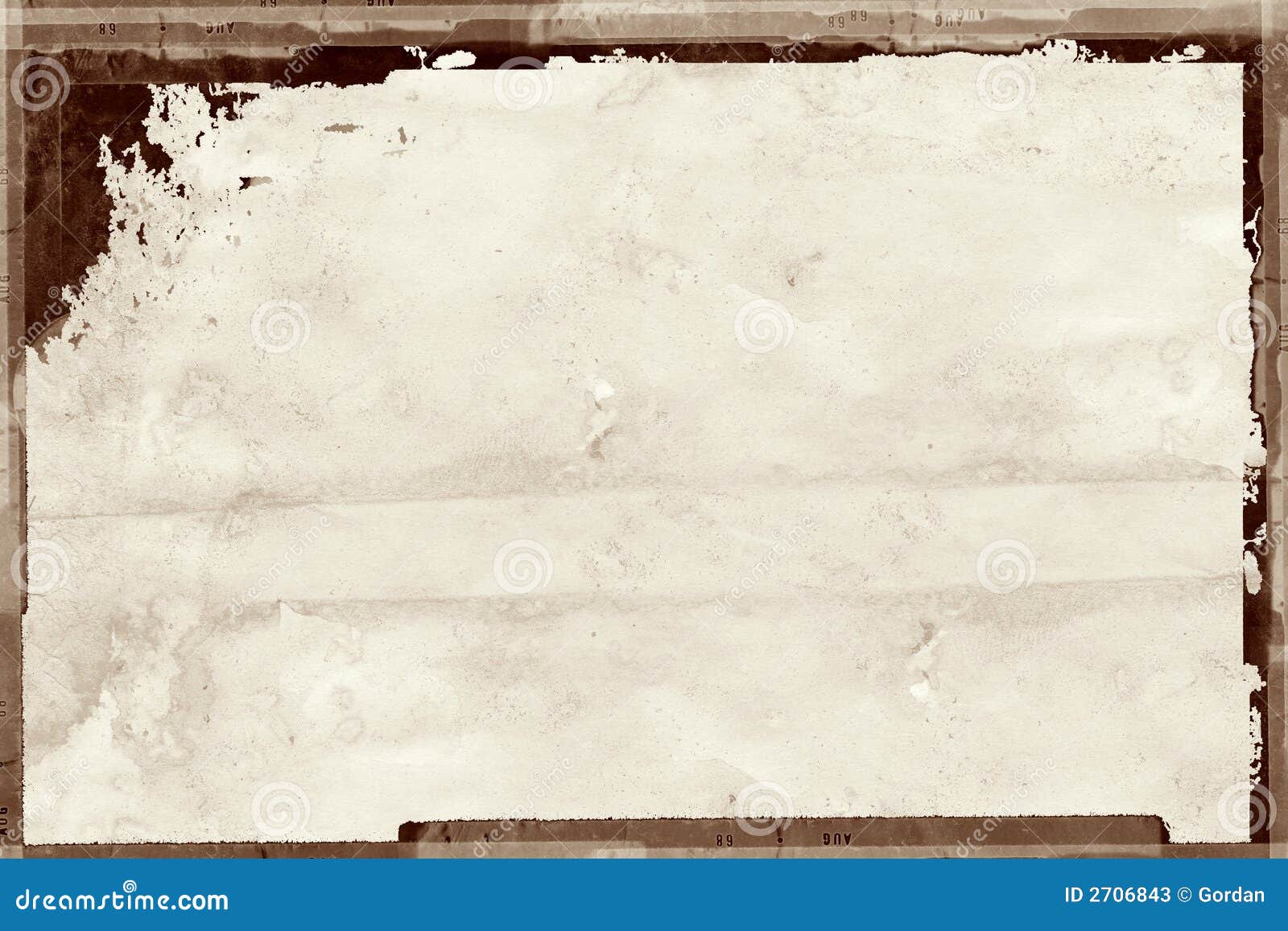 Grunge Border and Background Stock Illustration - Illustration of ...