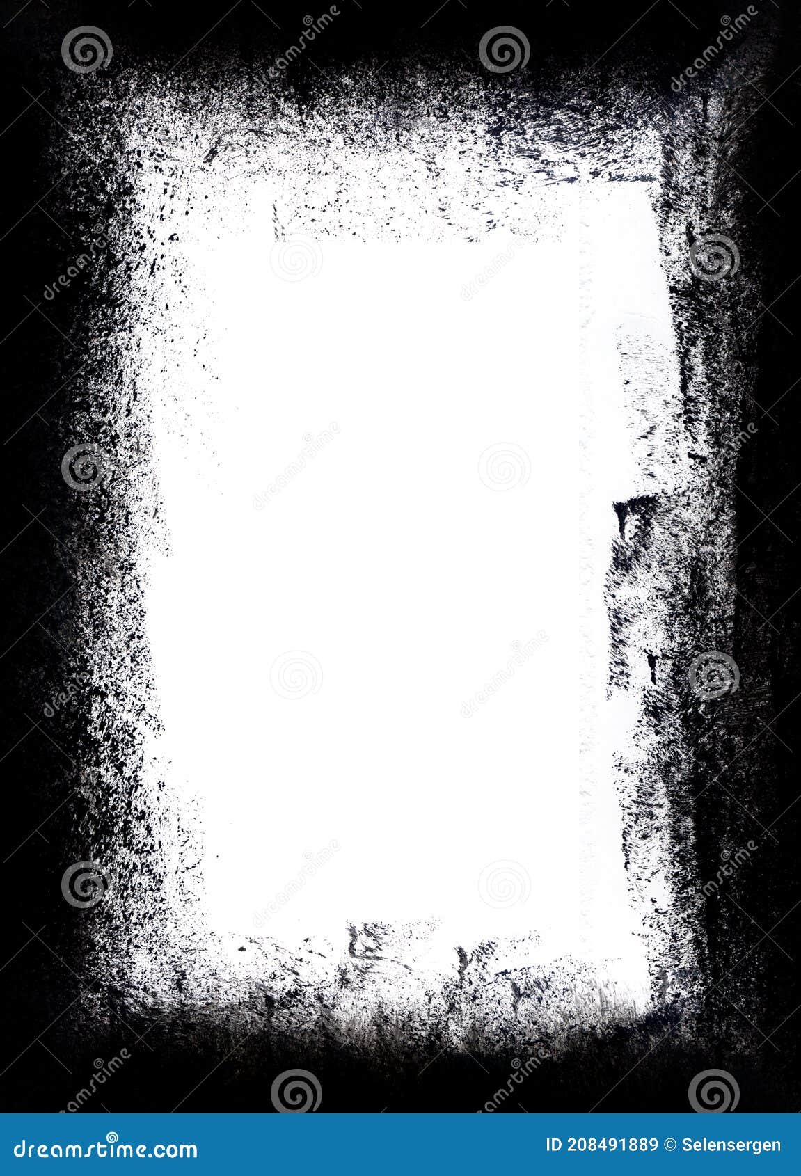 Grunge Border Black stock illustration. Illustration of black - 208491889