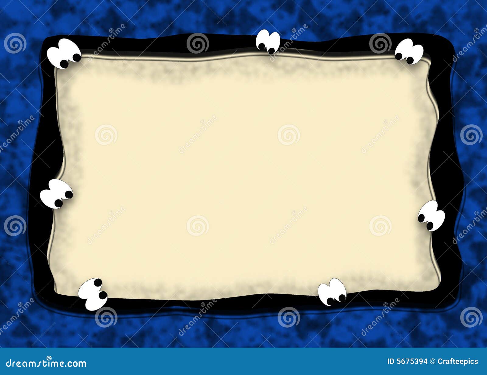 Spooky Eyes Vector Illustration | CartoonDealer.com #6305212