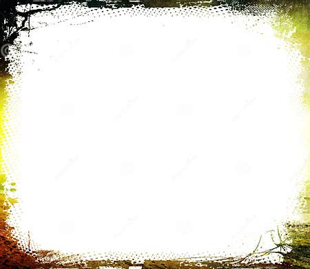 Grunge border - textured stock photo. Image of rusty, blemish - 5317370