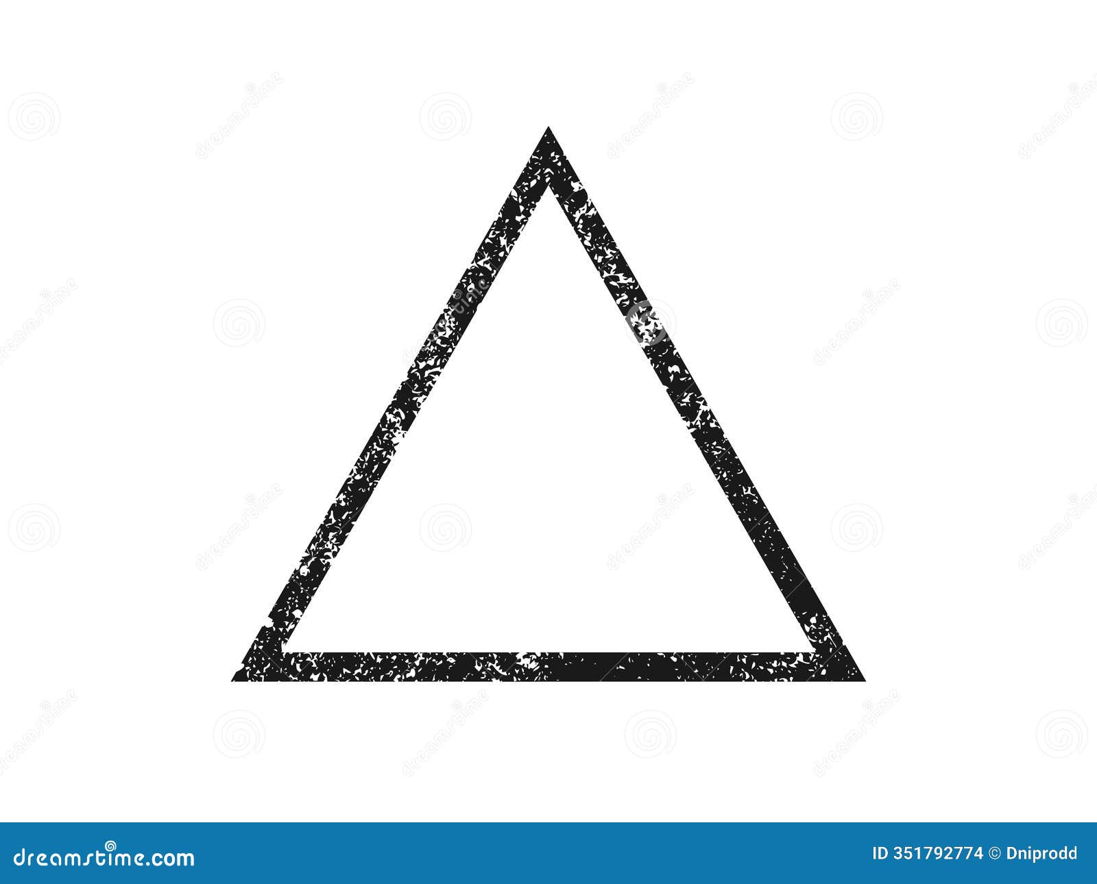 Triangle Form Objects. Handwriting Practice. Geometric Shapes For Kids ...