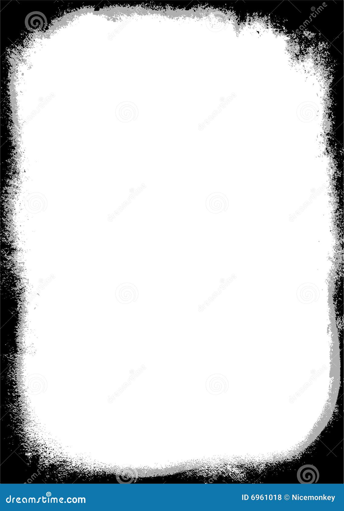 Grunge border two tone stock illustration. Illustration of frame - 6961018