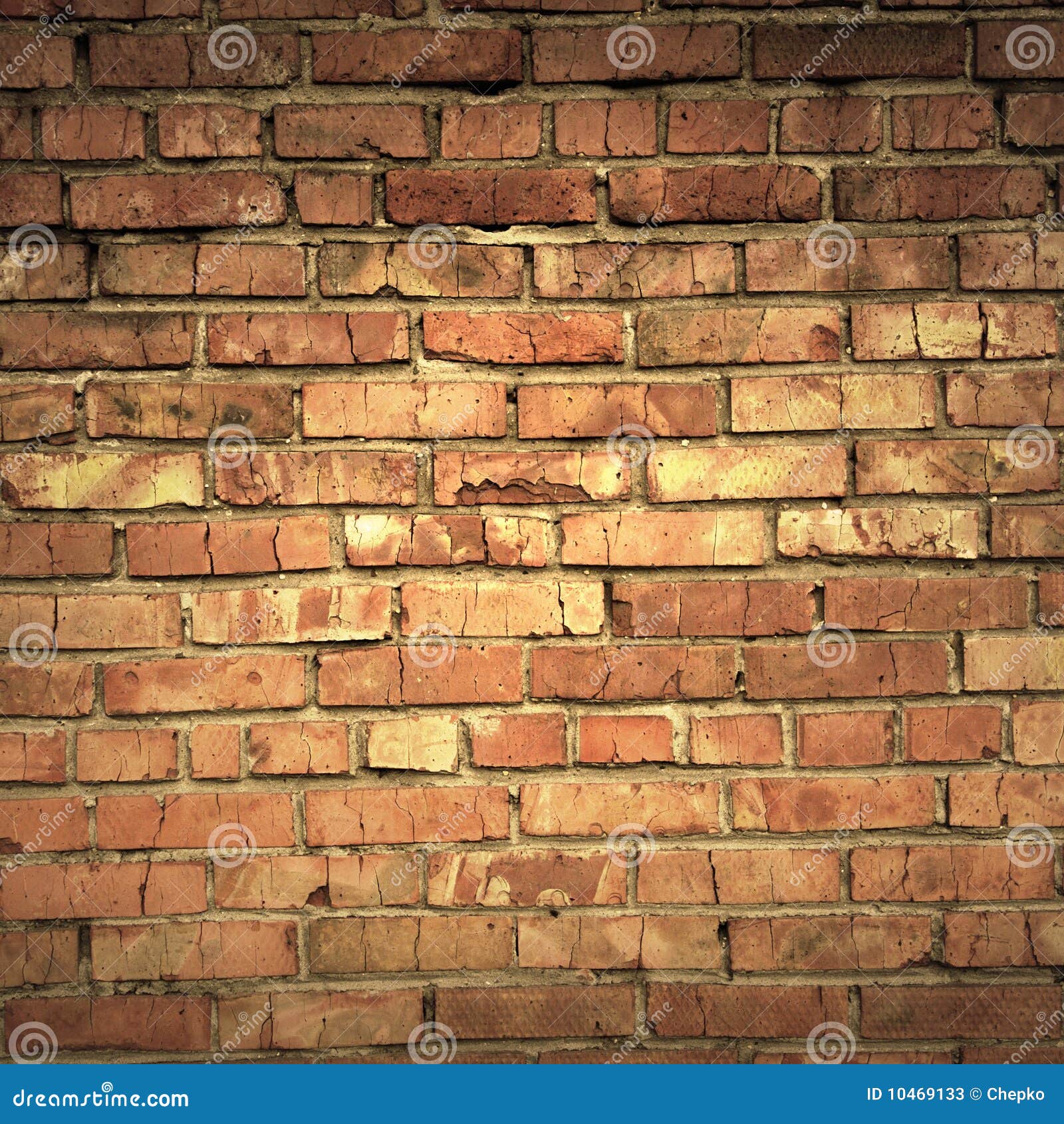 Grunge brick wall stock image. Image of simplicity, cement - 10469133