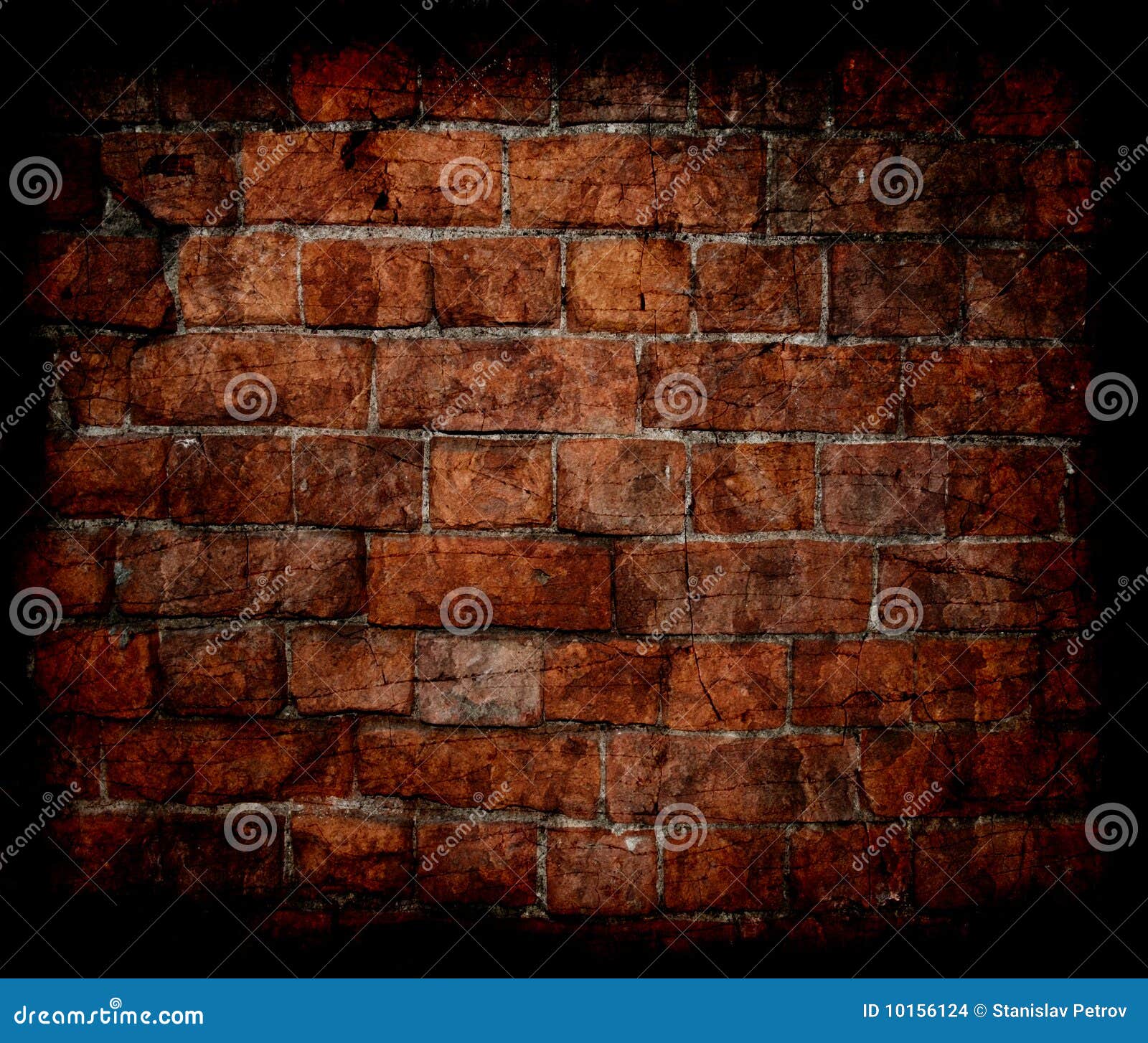 Grunge brick wall texture stock photo. Image of aging - 10156124