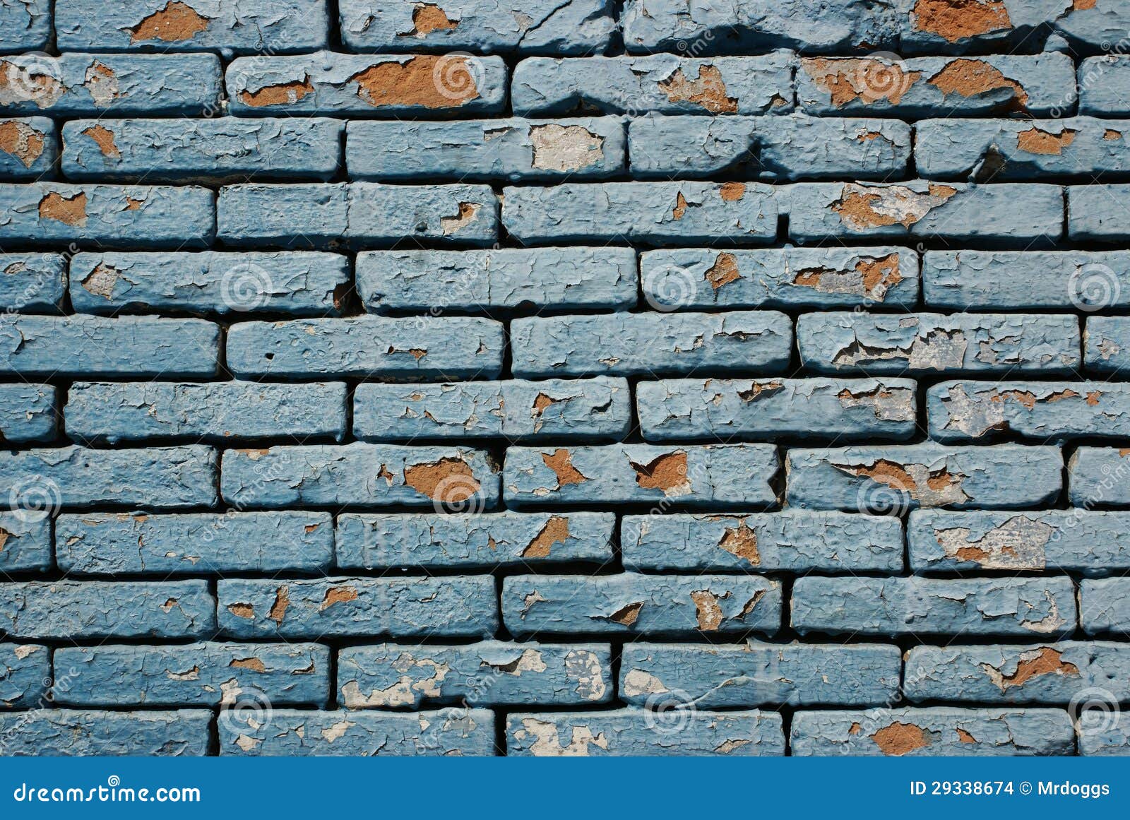 Old Grunge Bricks Background Of Wide Wall Texture. Rectangular Brick ...
