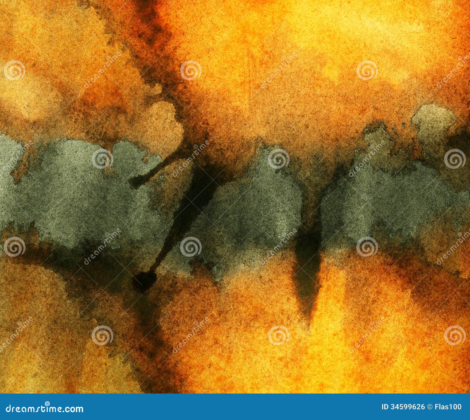 Grunge Bright Watercolor Background. Stock Illustration - Illustration ...