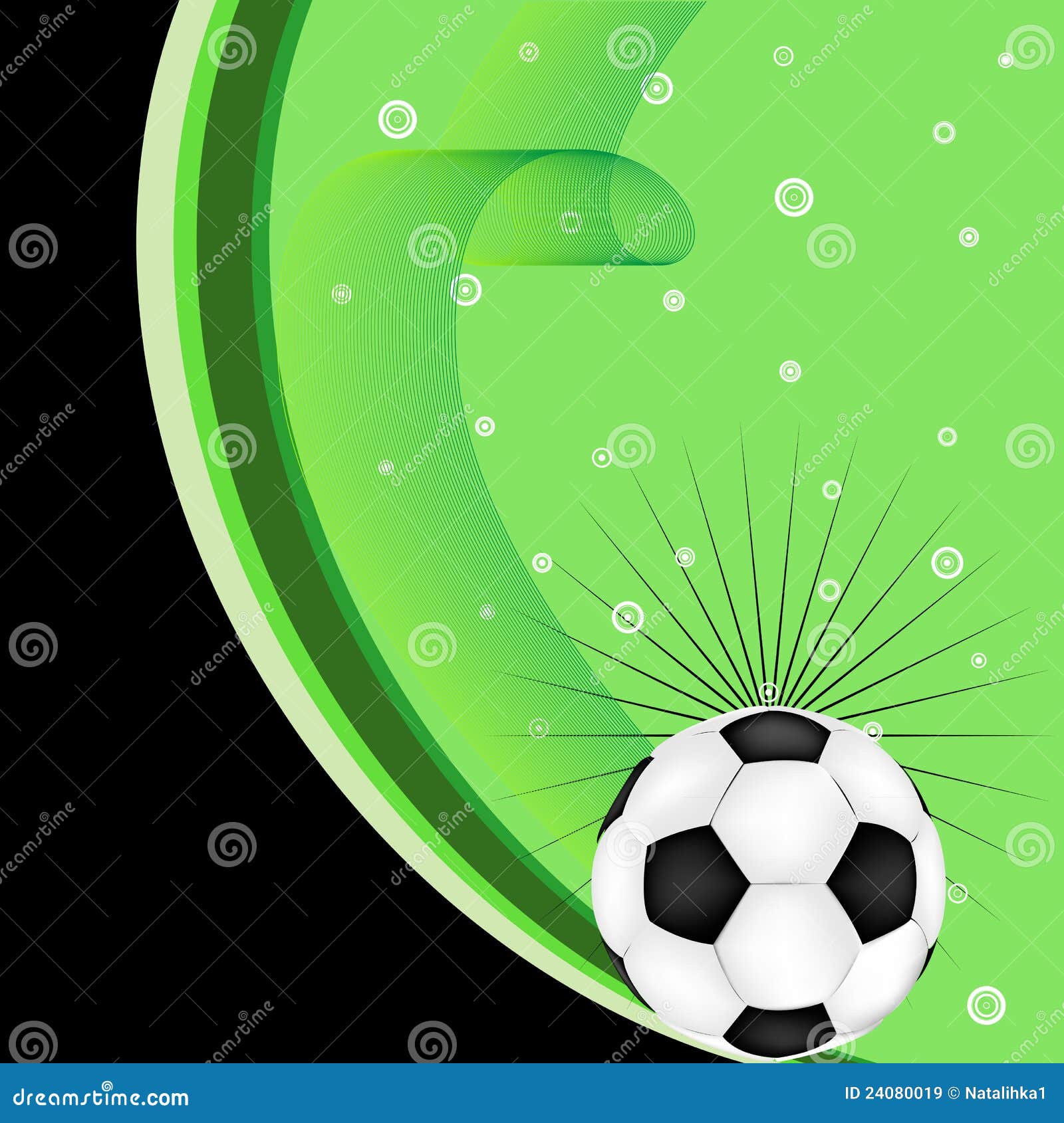 Grunge burst football stock illustration. Illustration of match - 24080019