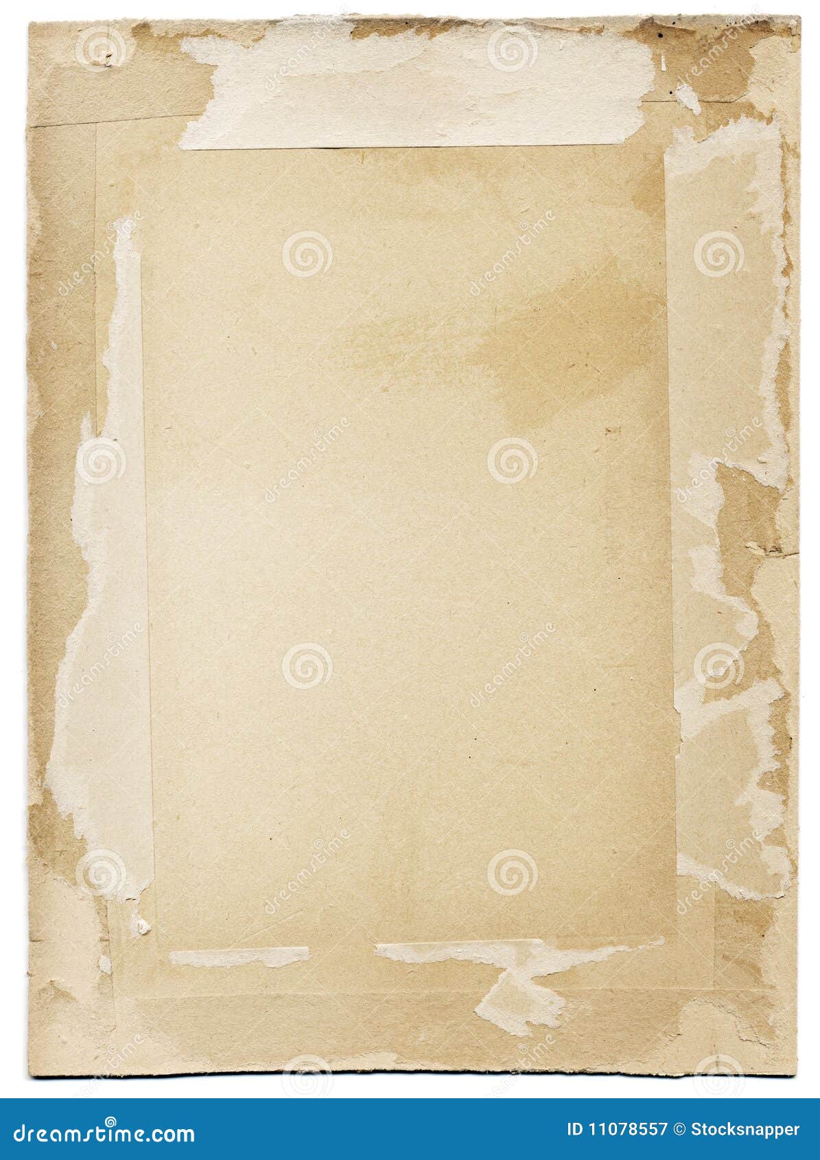 Cardboard Frame With Borders Background Royalty-Free Stock Photo ...