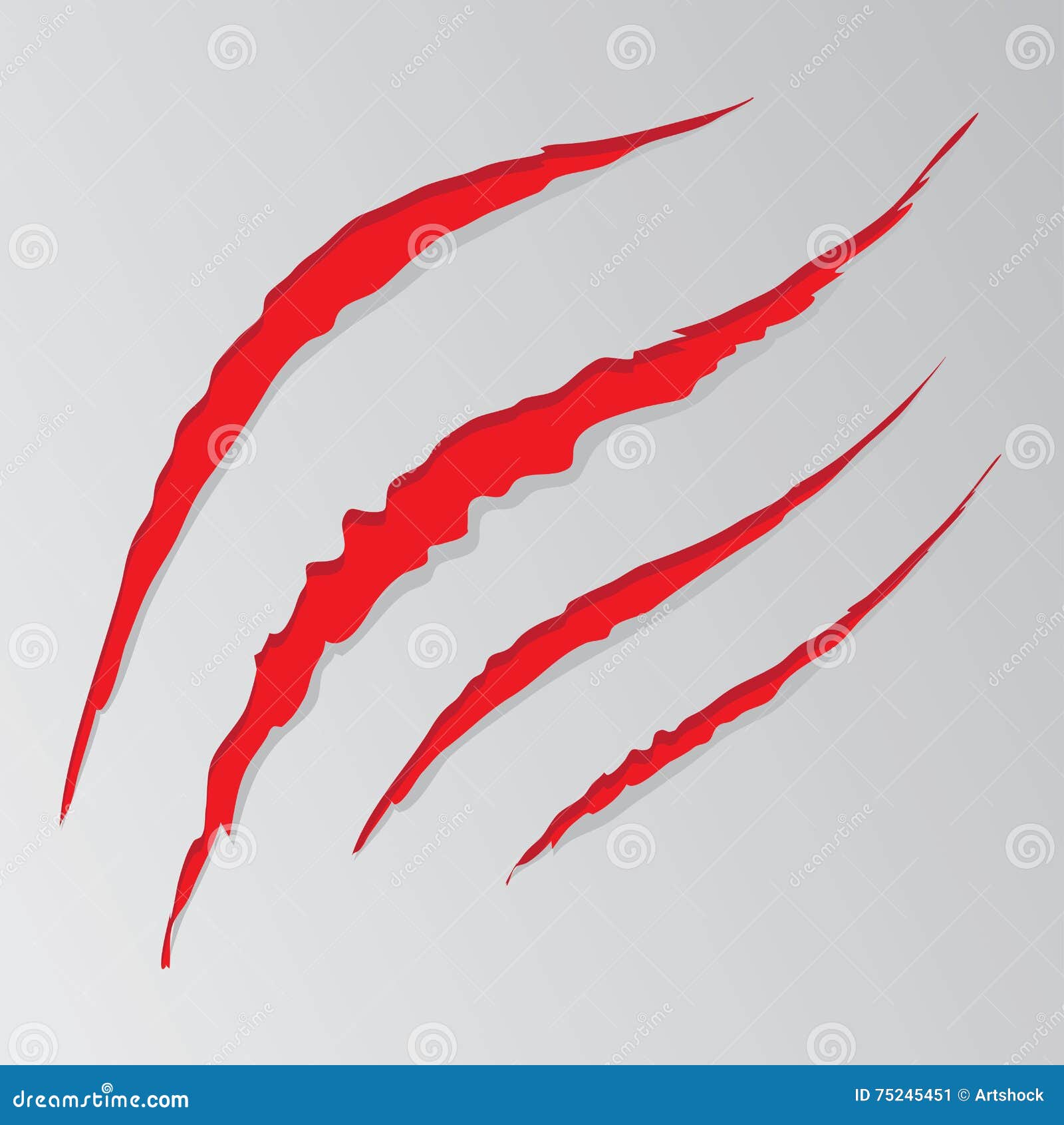 Grunge Cat Scratches vector illustratie. Illustration of achtergrond ...