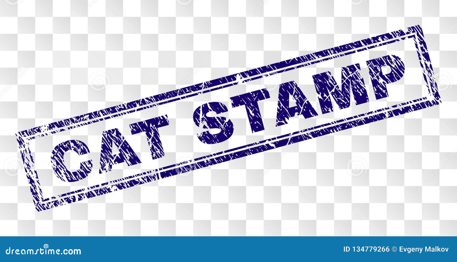 Grunge CAT STAMP Rectangle Stamp Stock Vector - Illustration of seal ...