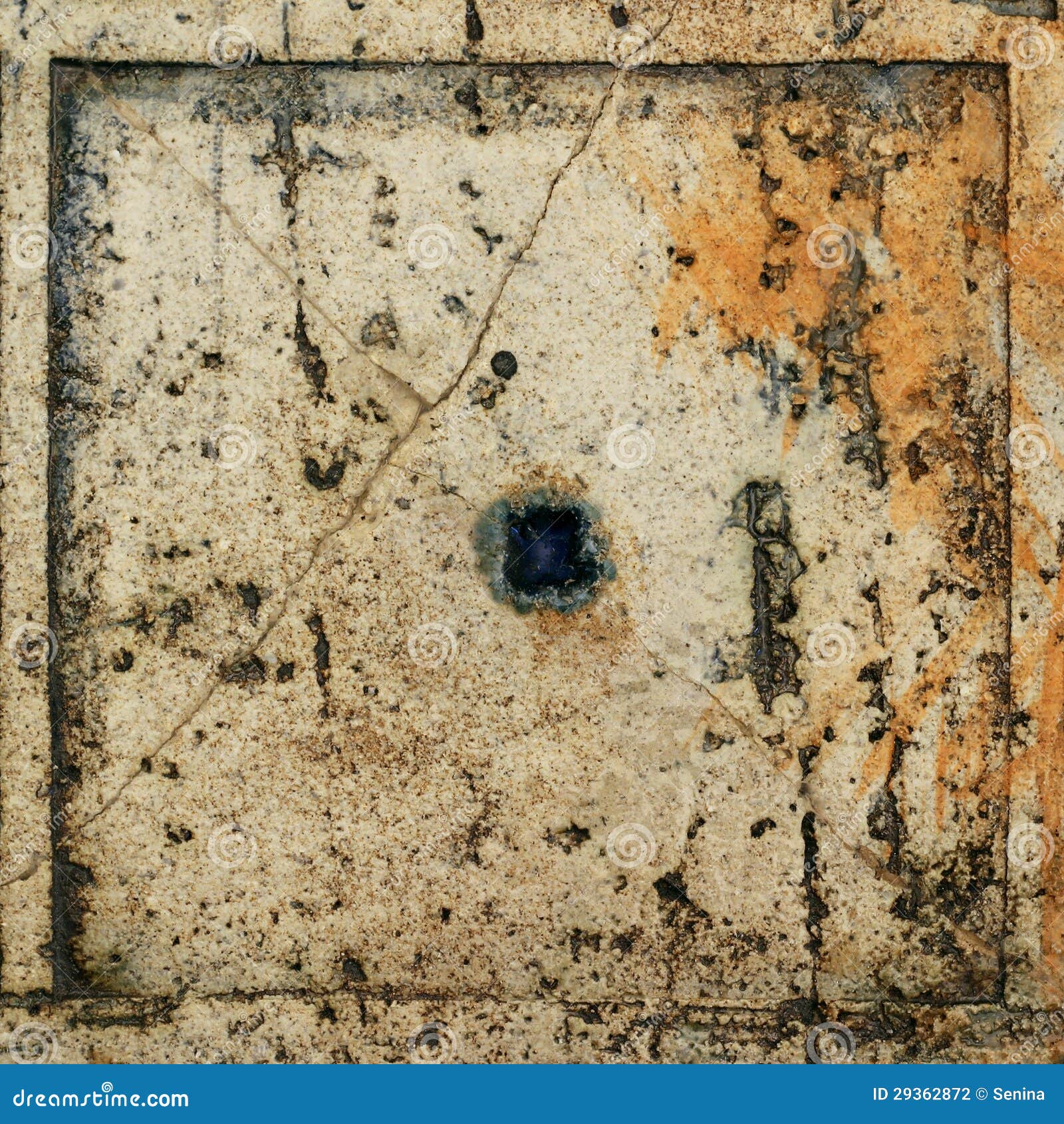 Grunge Ceramic Tile Texture Stock Photo - Image of cracked, abstract ...