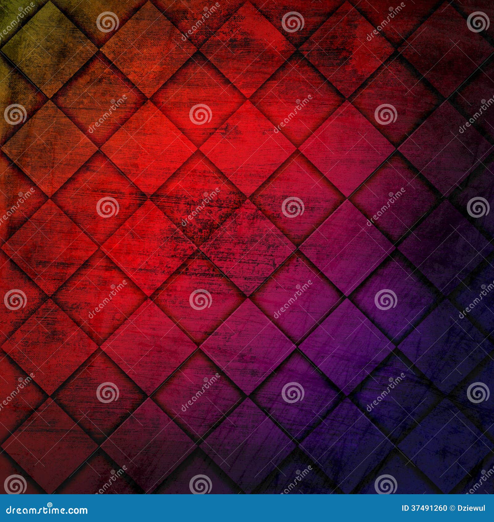 Grunge Checkered Background Stock Illustration - Illustration of ...