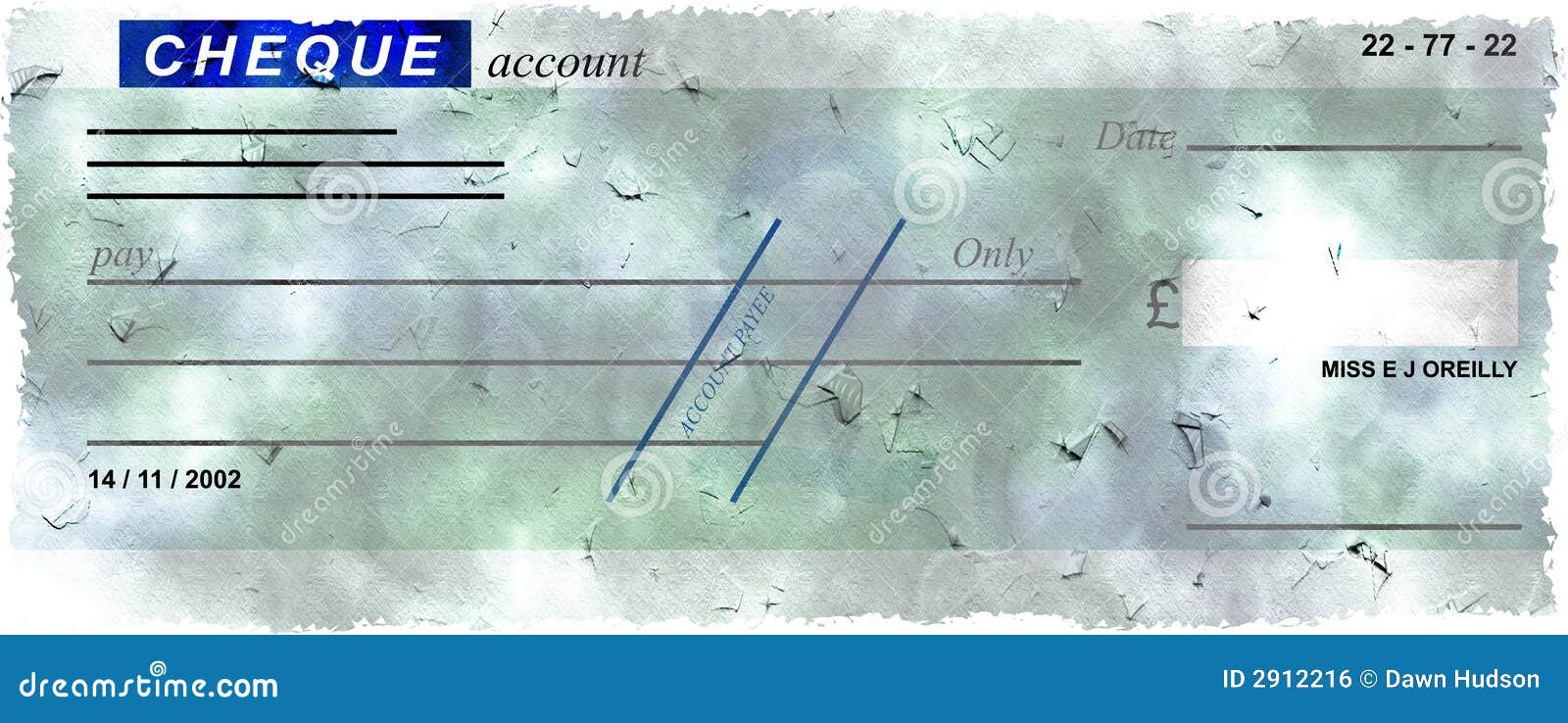 Grunge cheque stock illustration. Illustration of business - 2912216