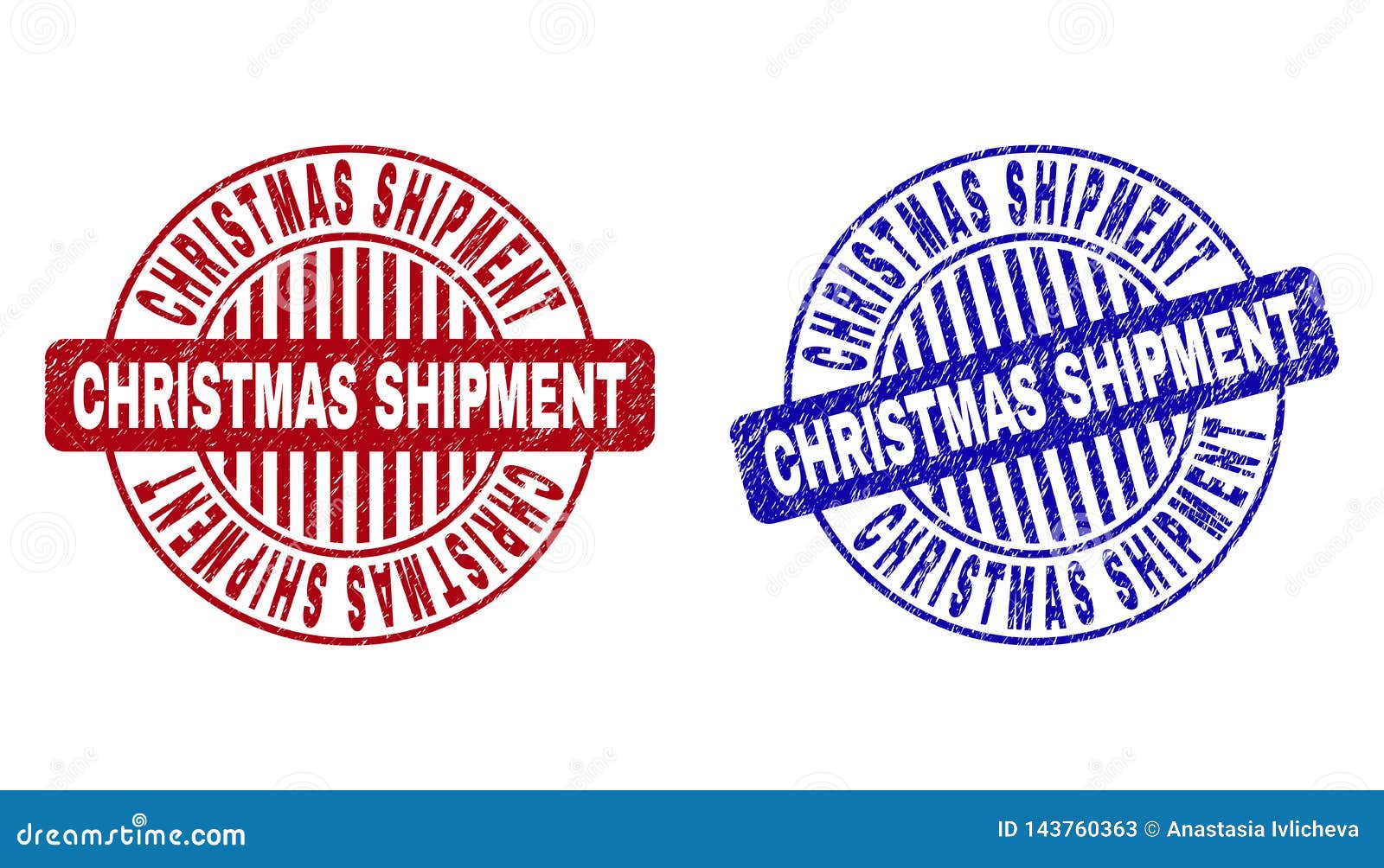Grunge CHRISTMAS SHIPMENT Scratched Round Stamps Stock Vector ... Grunge CHRISTMAS SHIPMENT Scratched Round Stamps Stock Vector ...