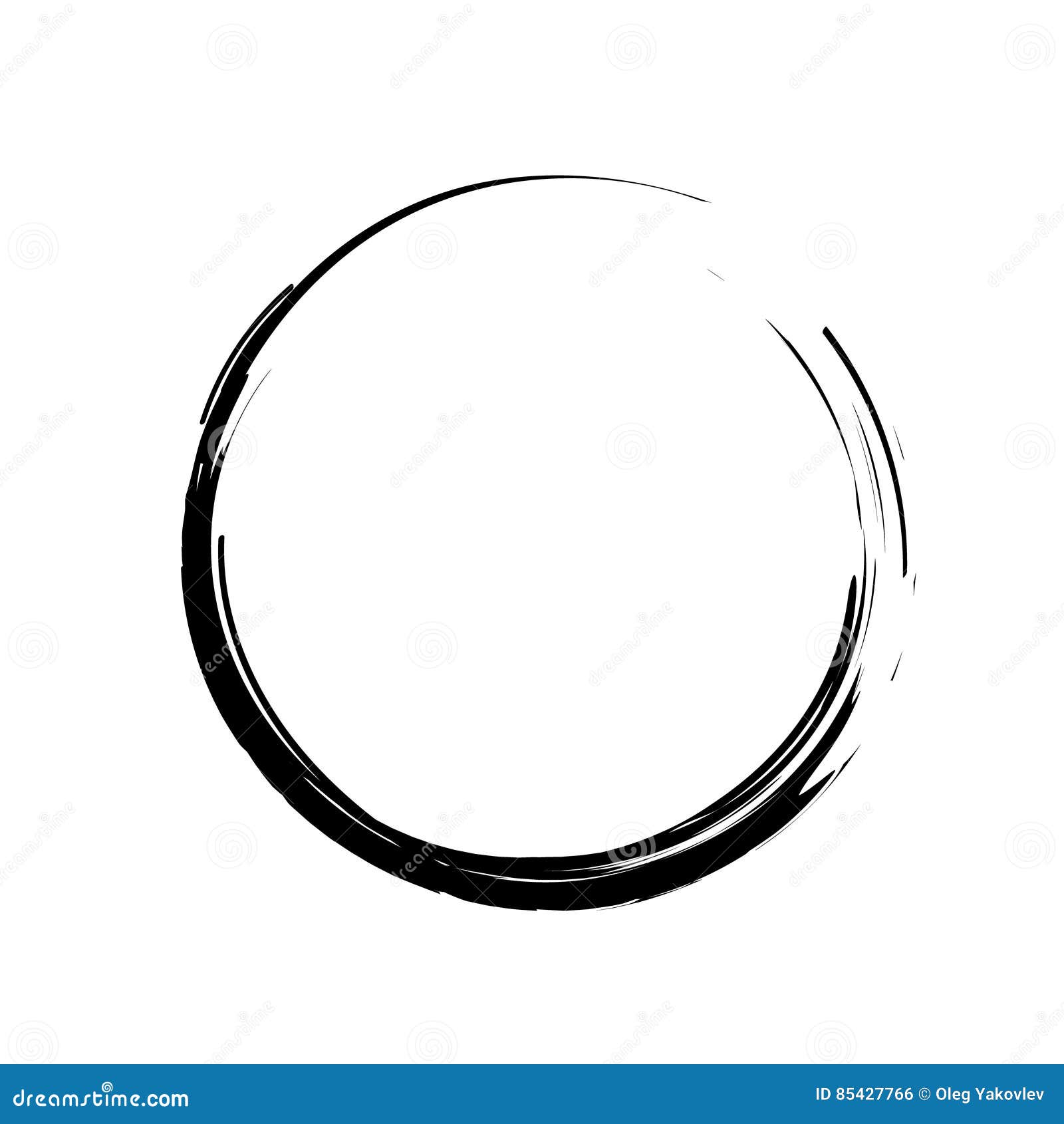 Grunge Circle Brush Strokes Stock Vector - Illustration of icon, black ... Grunge Circle Brush Strokes Stock Vector - Illustration of icon, black ...