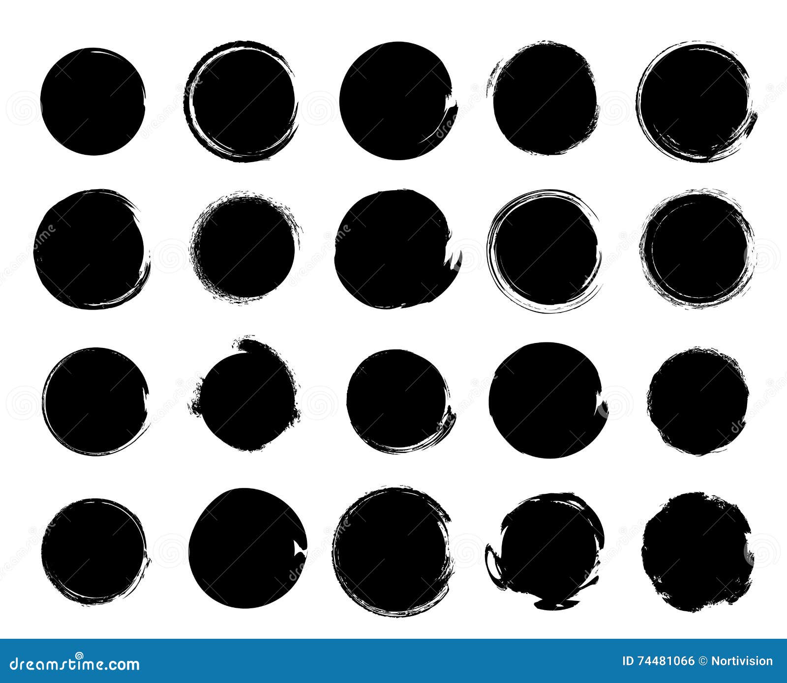 Grunge Circle Stamp Background Textures Vector Illustration ...