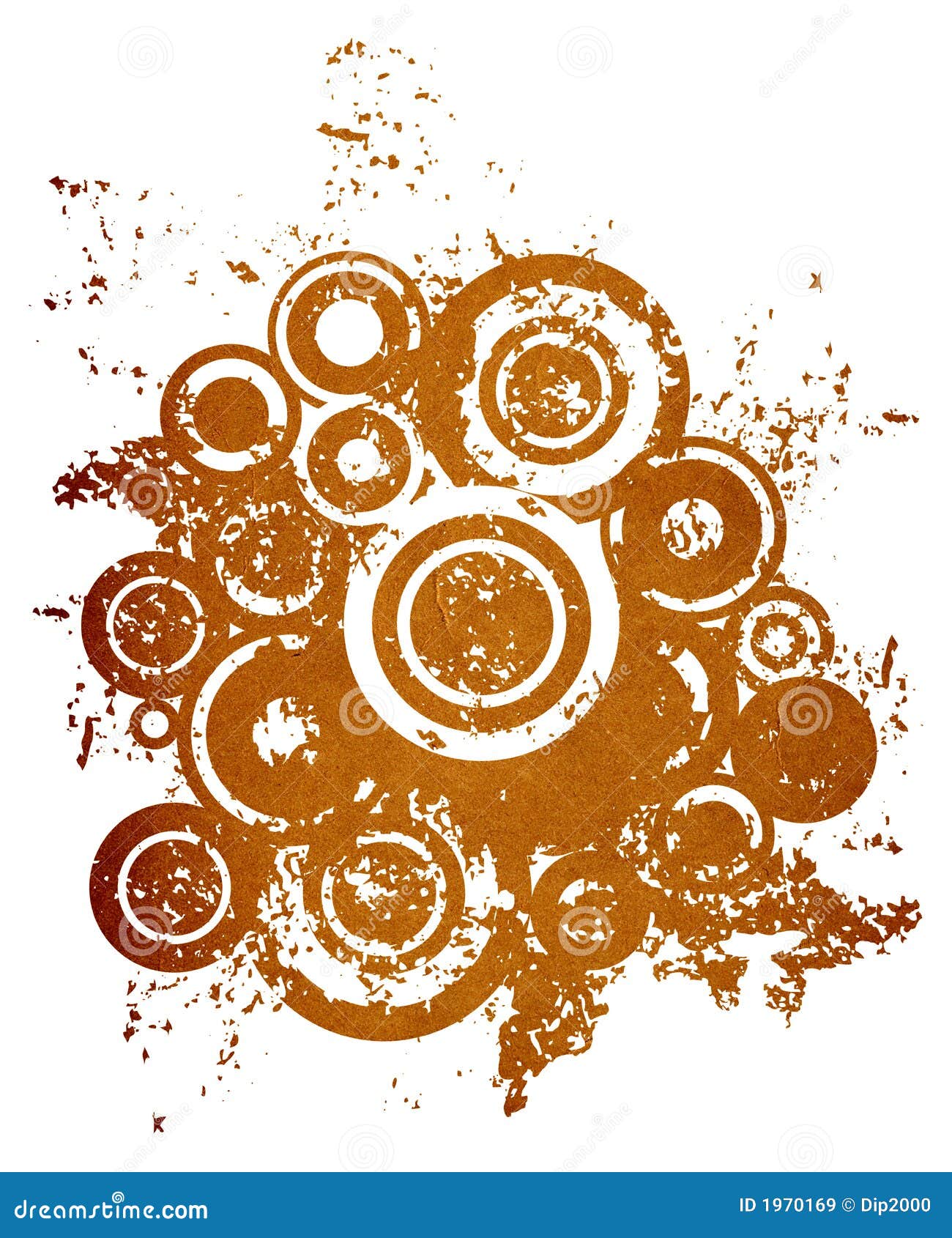 Grunge circles stock illustration. Illustration of urban - 1970169