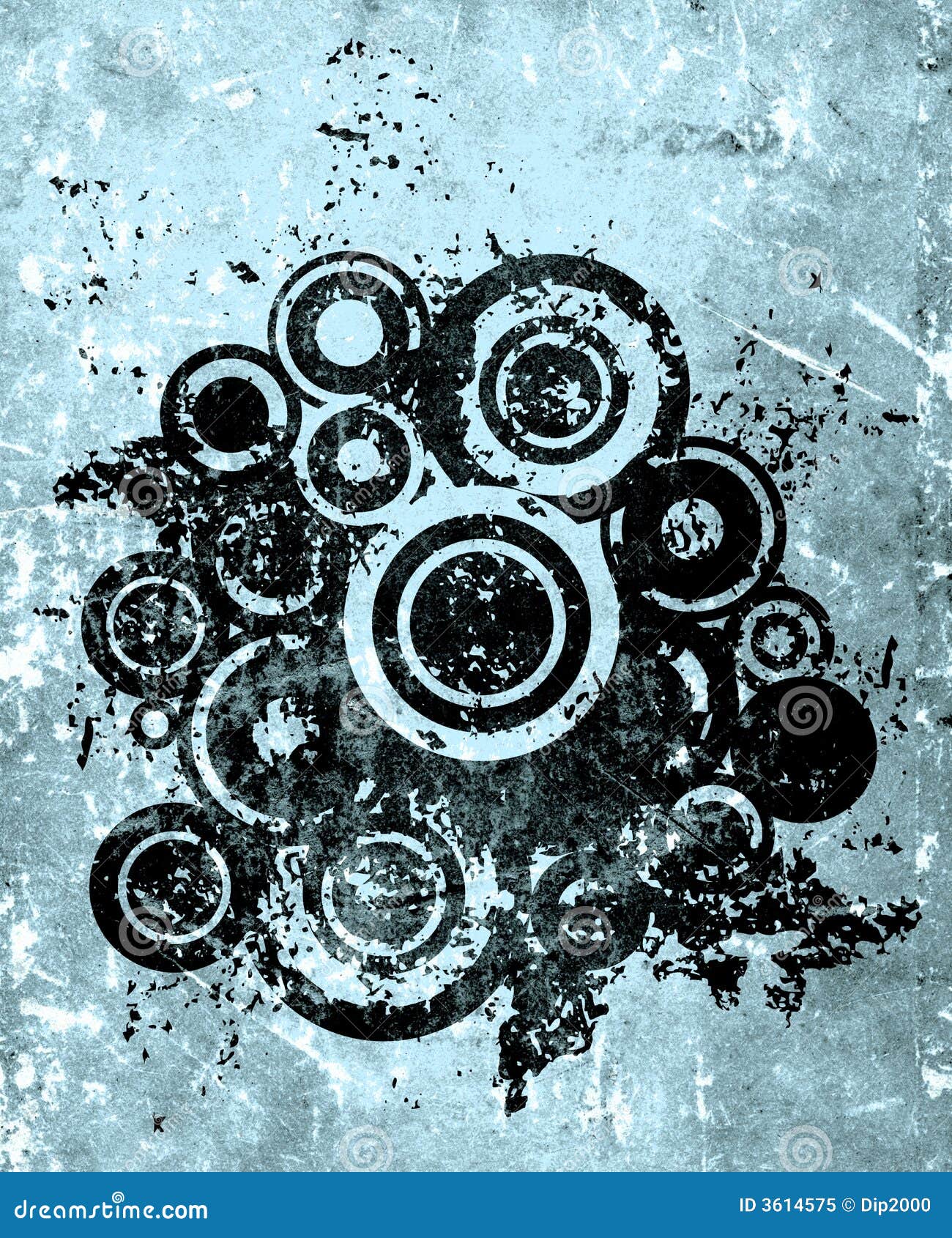 Grunge circles stock illustration. Illustration of funky - 3614575