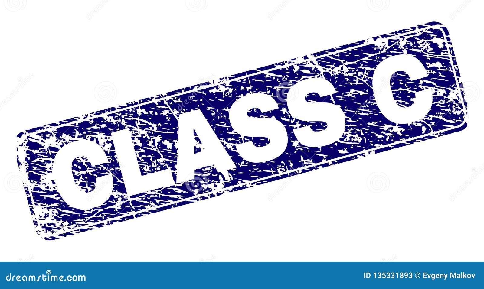 Grunge CLASS C Framed Rounded Rectangle Stamp Stock Vector ...