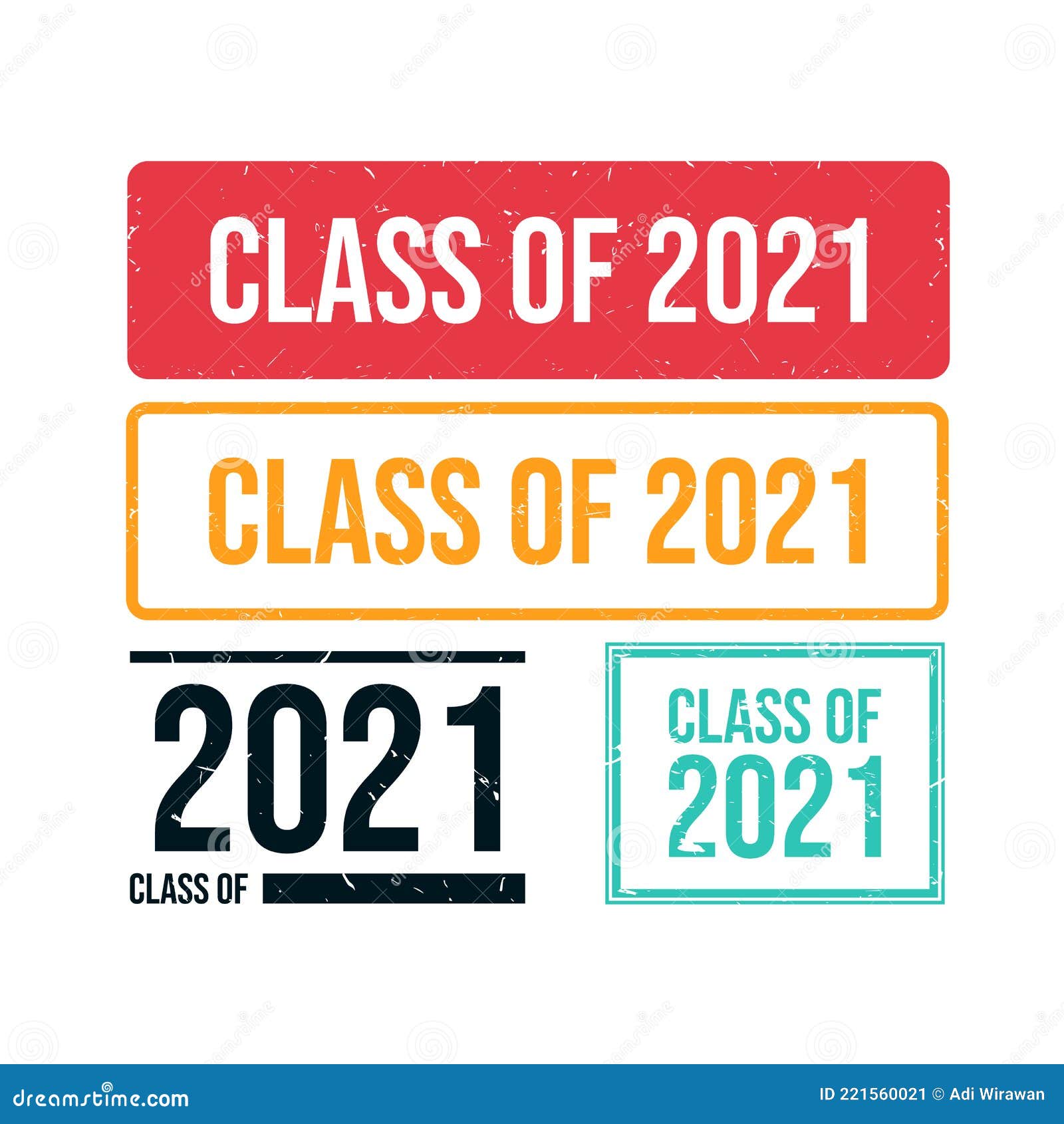 Grunge Class 2021 Textured Stamp Vector Image | CartoonDealer.com ...