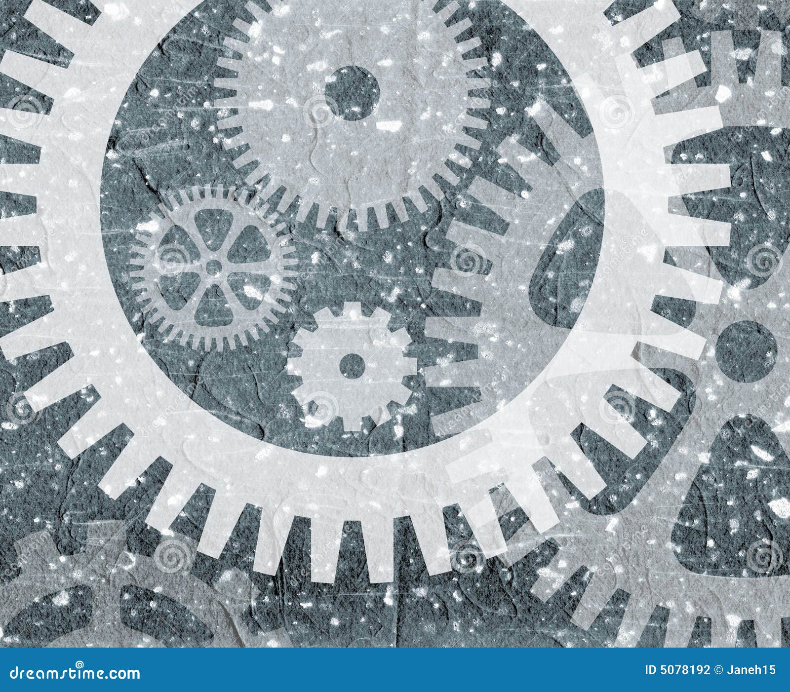 Grunge cogwheel pattern stock illustration. Illustration of shapes ...