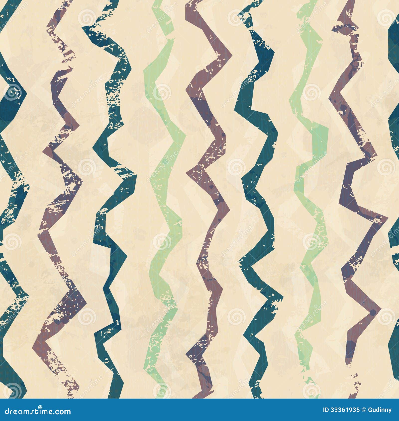 Grunge Colored Lines Seamless Pattern Stock Vector - Illustration of ...