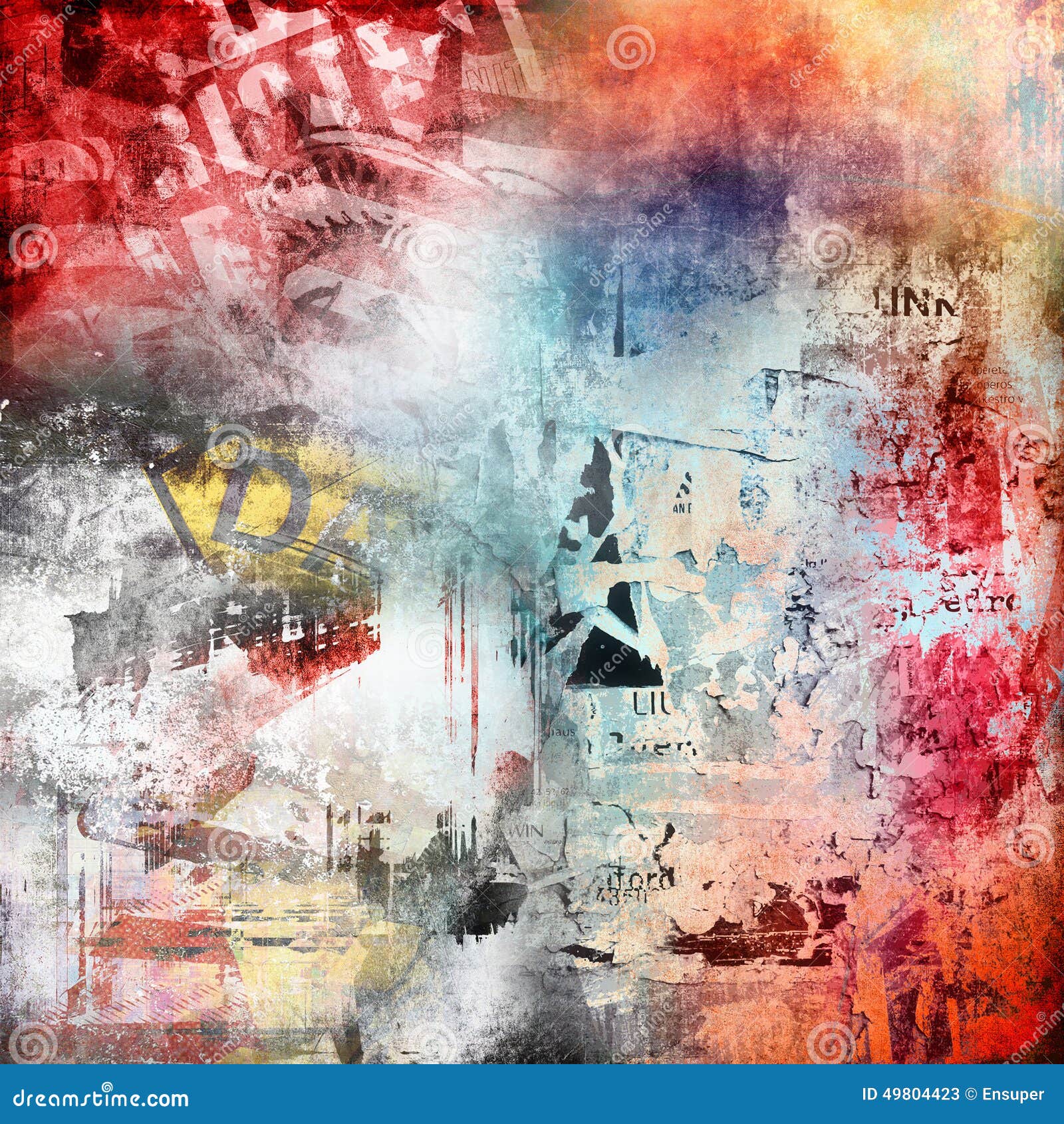 Grunge Colorful Background Seamless Texture Royalty-Free Stock ...