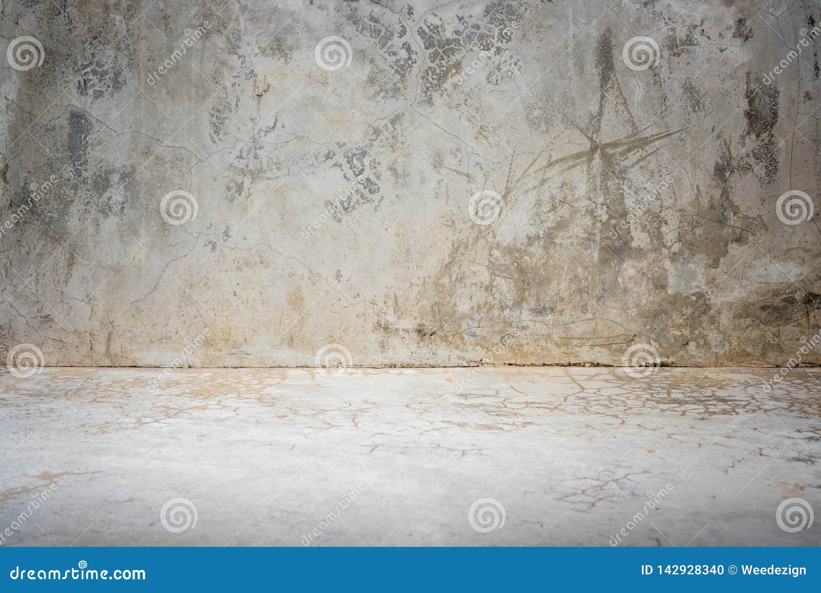 Grunge Concrete Studio Room Background with Light.mock Up Space for ...