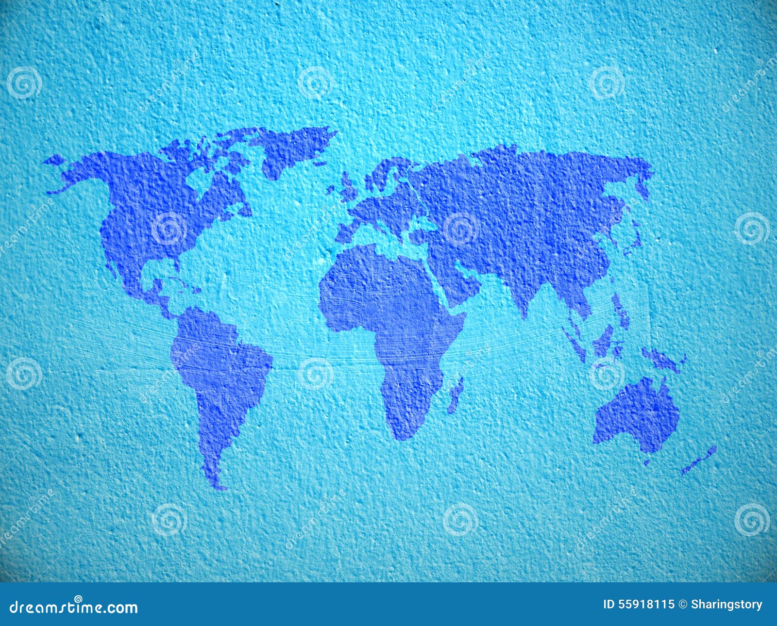 Grunge concrete world map stock image. Image of grunge - 55918115