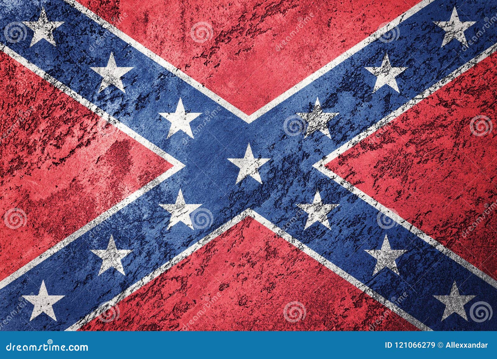 Grunge Confederate Flag. Confederation Flag with Grunge Texture Stock ...