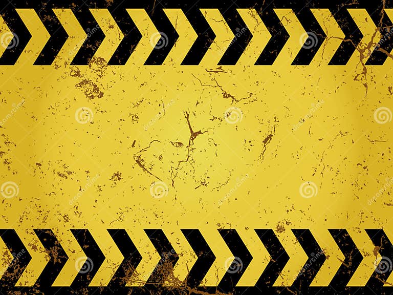 Grunge construction sign stock vector. Illustration of vector - 6399739