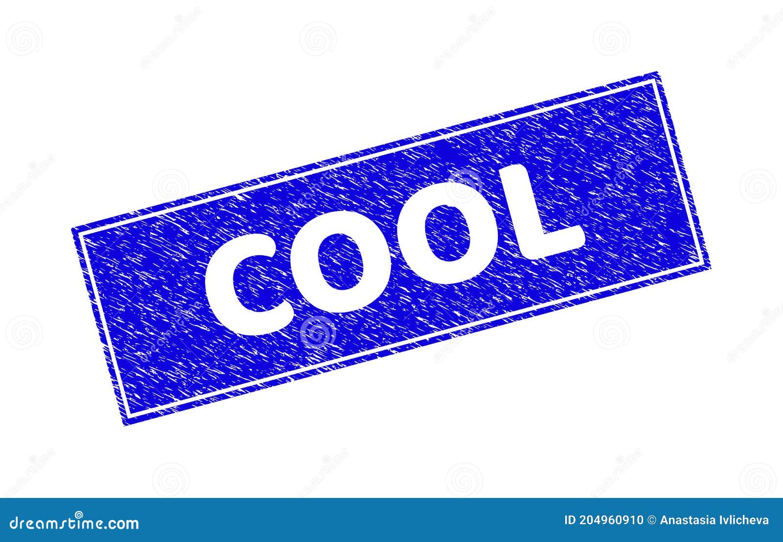 Grunge COOL Textured Rectangle Stamp Seal Stock Vector - Illustration ...