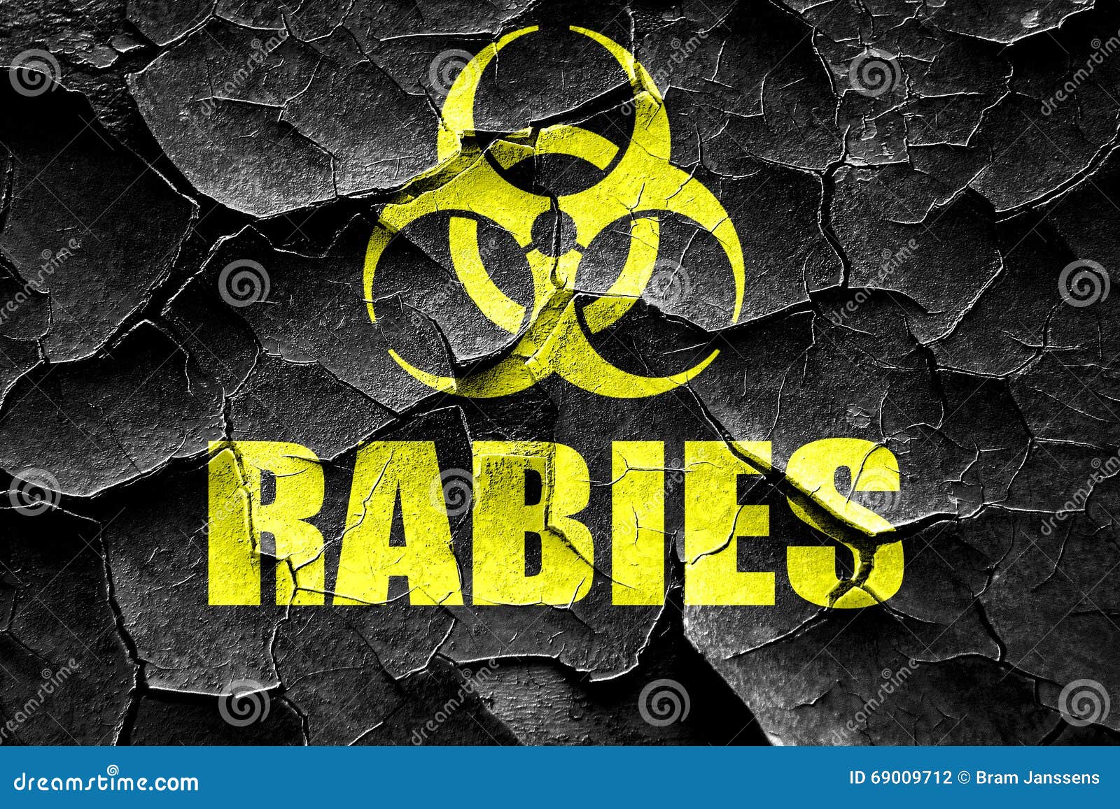 Grunge Cracked Rabies Virus Concept Background Stock Photo - Image of ...