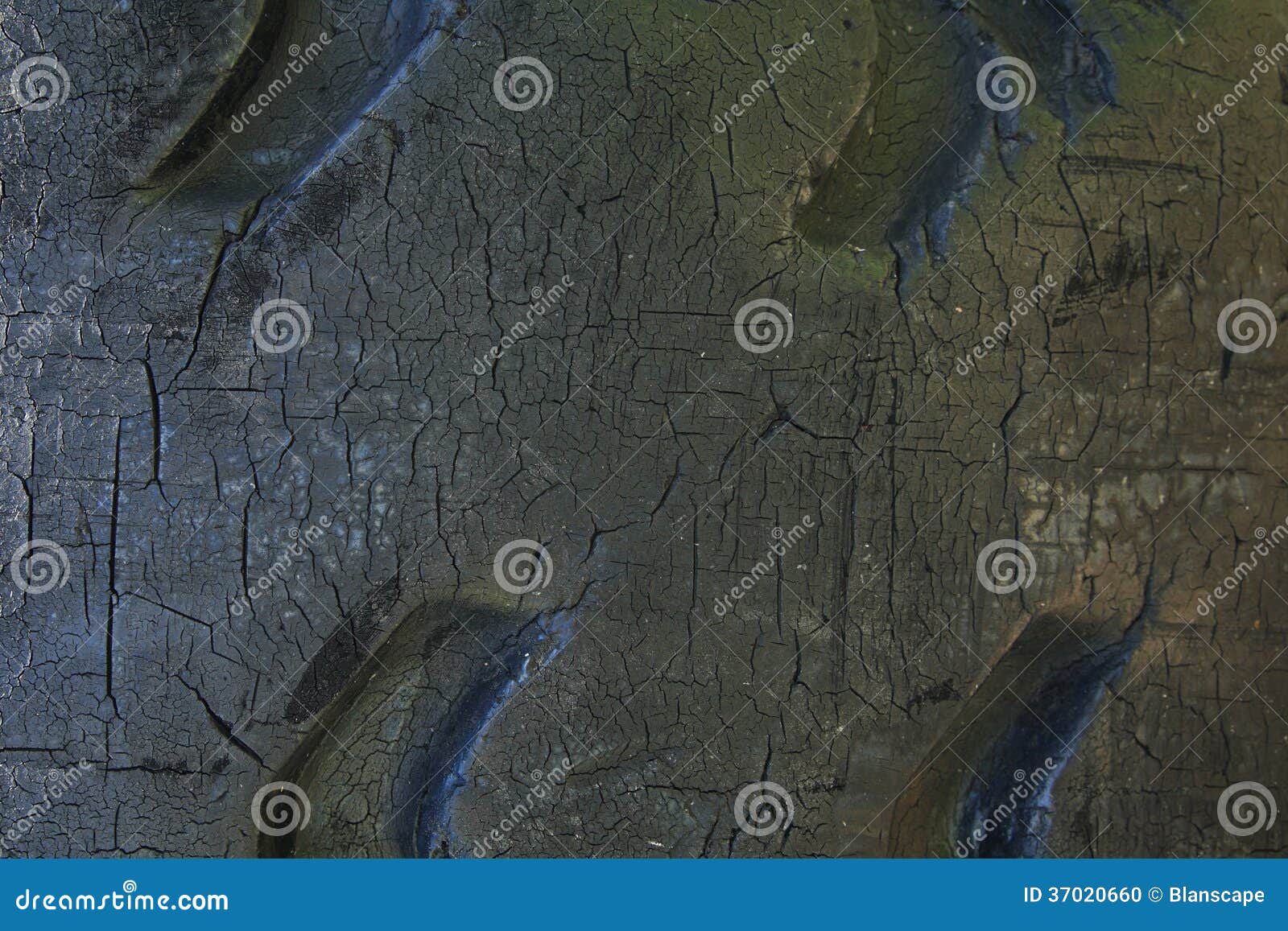 Grunge Cracked Tire Texture Stock Photo - Image of motorization ...