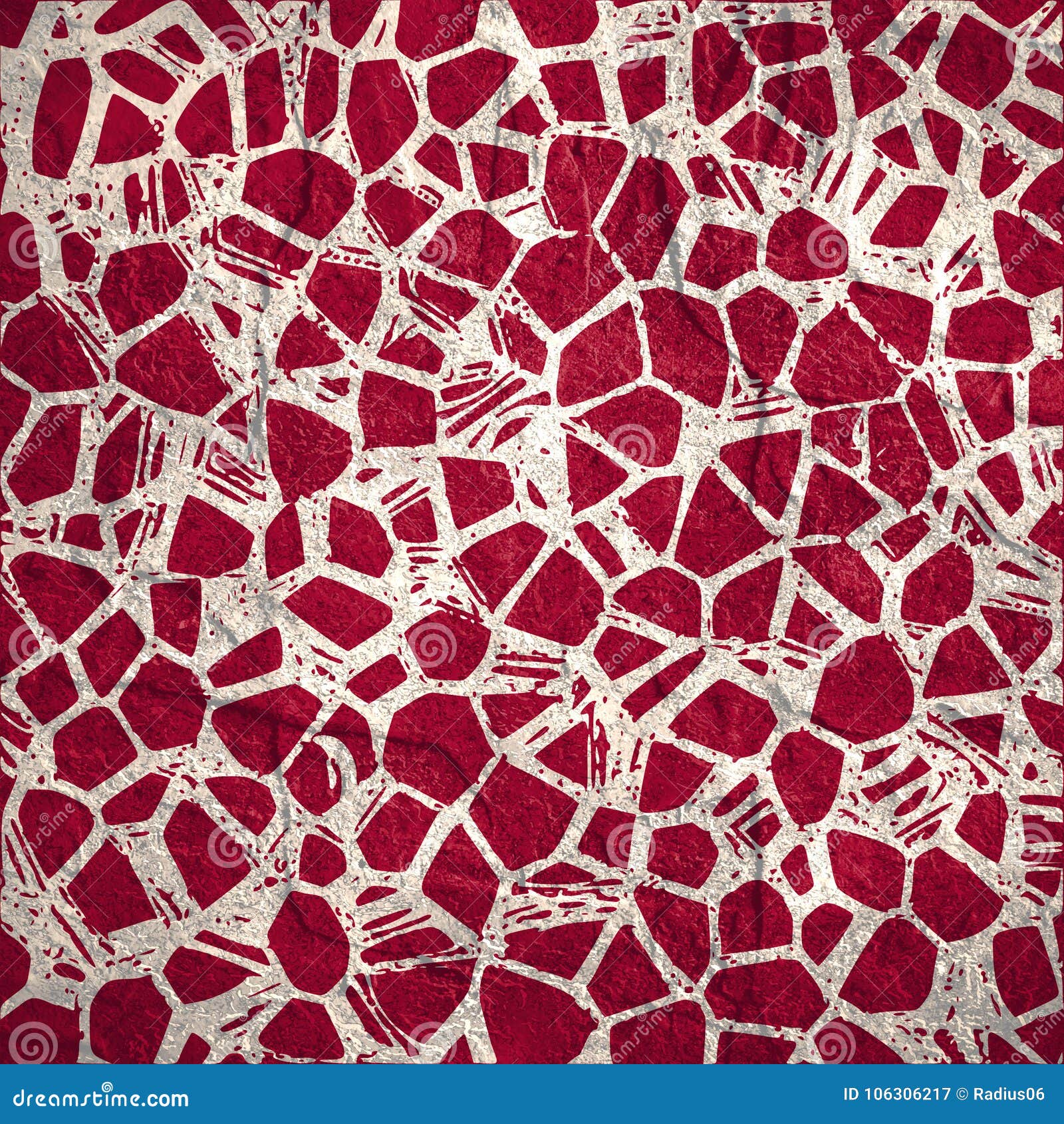 Grunge Cracks Effect Texture. Cartoon Vector | CartoonDealer.com #105290717