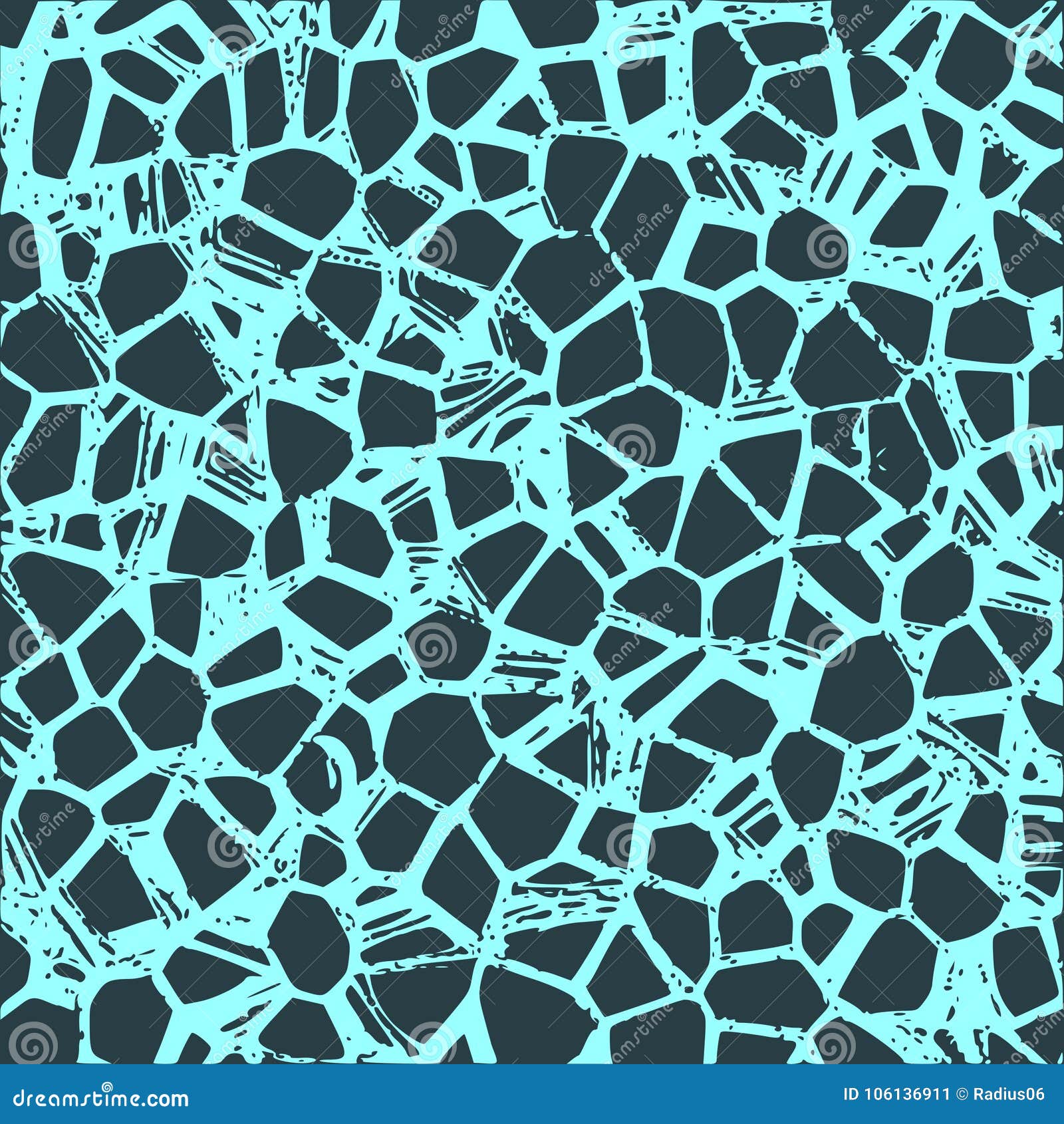 Grunge Cracks Effect Texture. Stock Vector - Illustration of earth ...