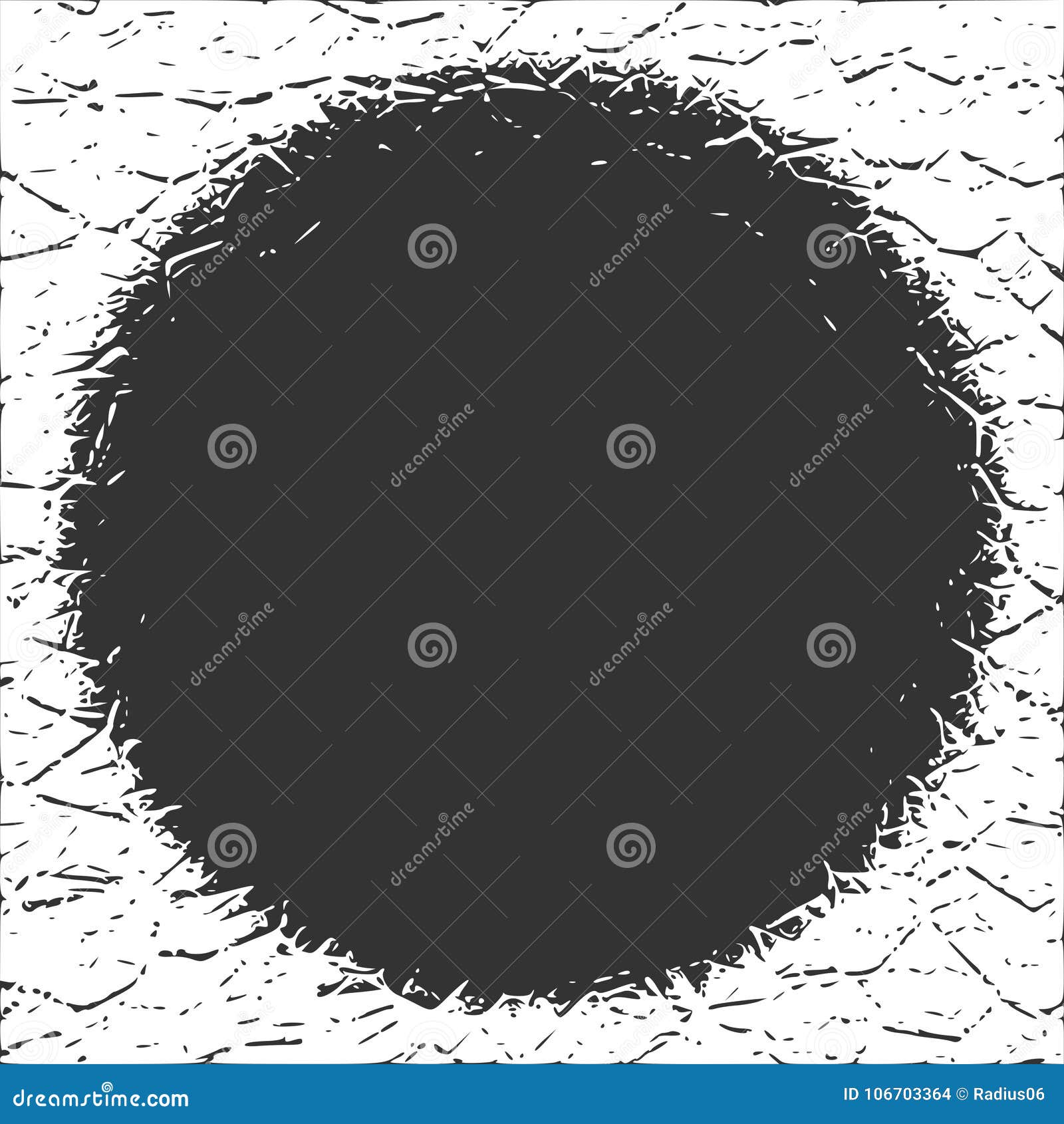 Grunge Cracks Effect Texture. Stock Vector - Illustration of crack ...