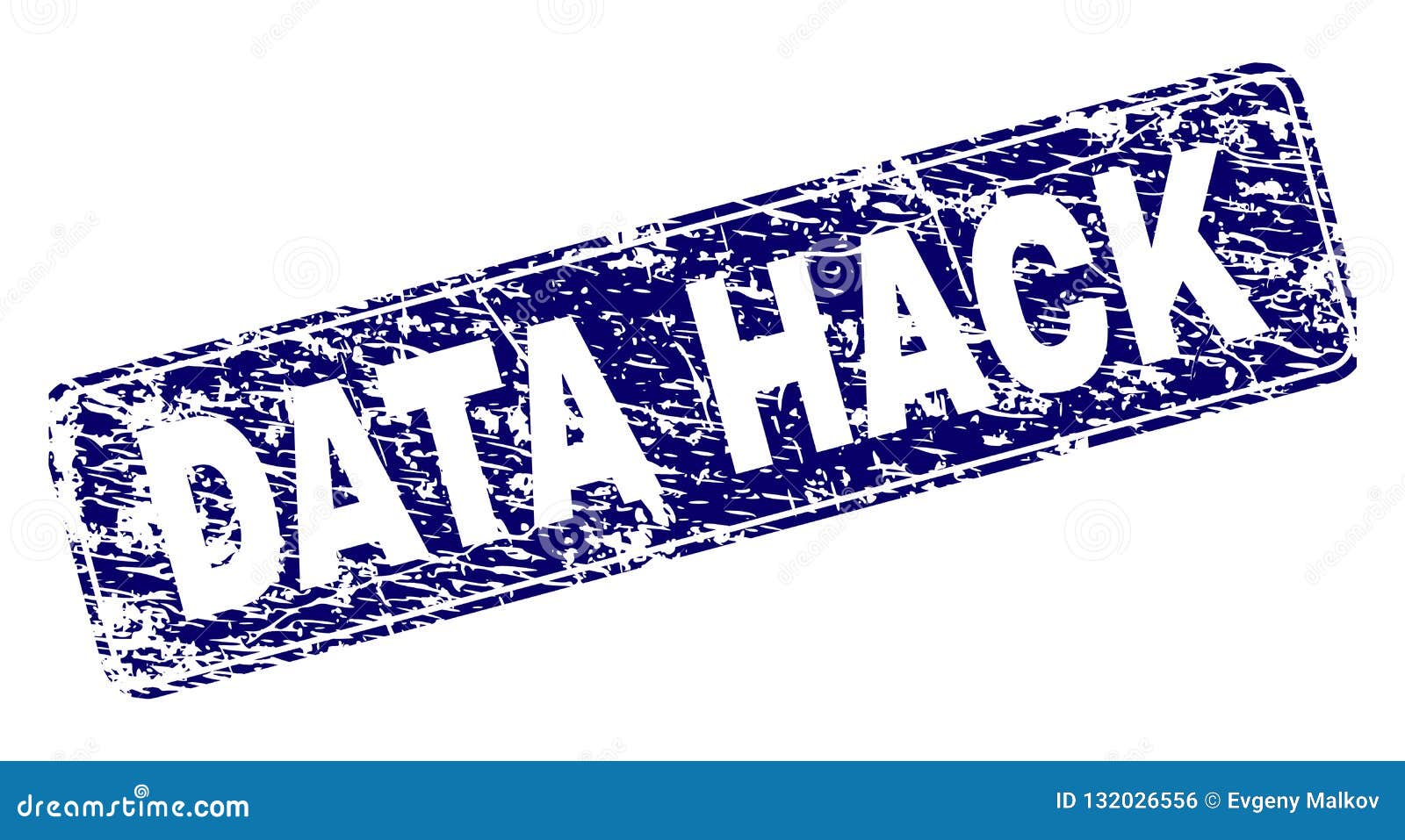 Grunge DATA HACK Framed Rounded Rectangle Stamp Stock Vector ...