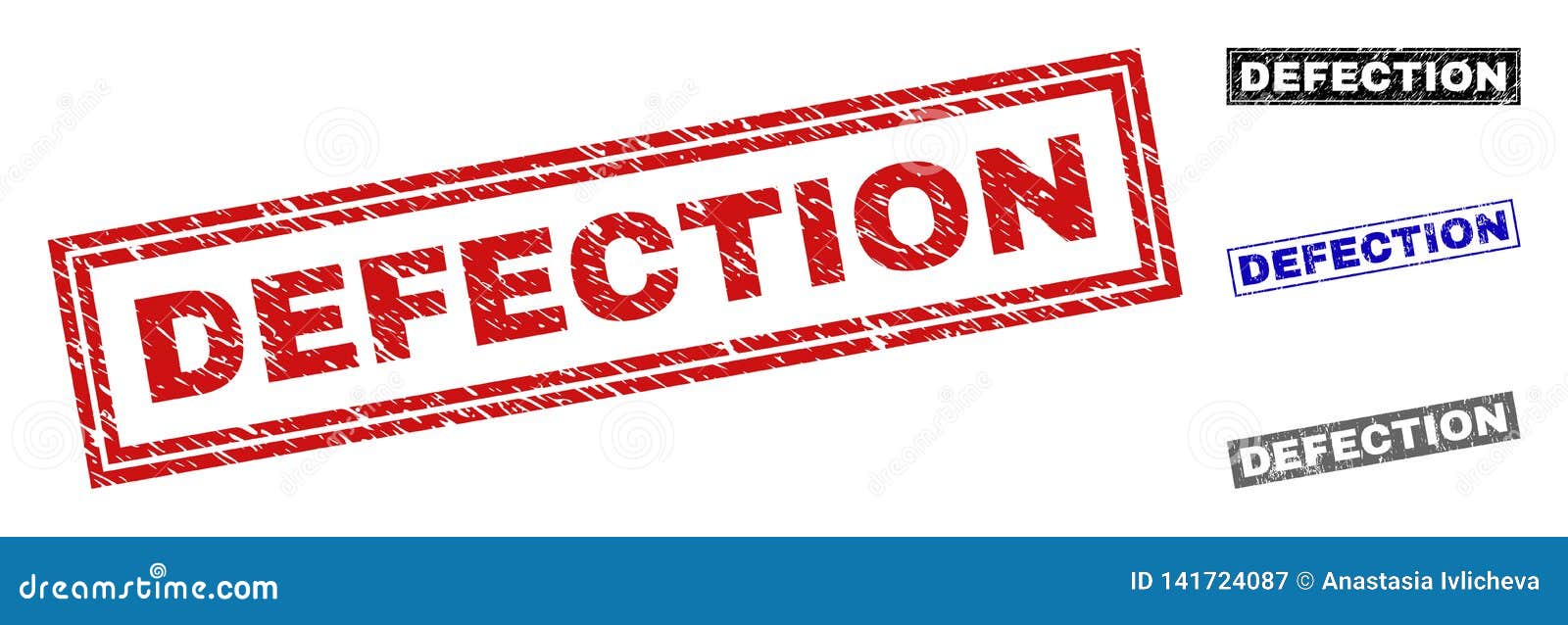 Defection Blue Stamp Stock Image | CartoonDealer.com #97579489