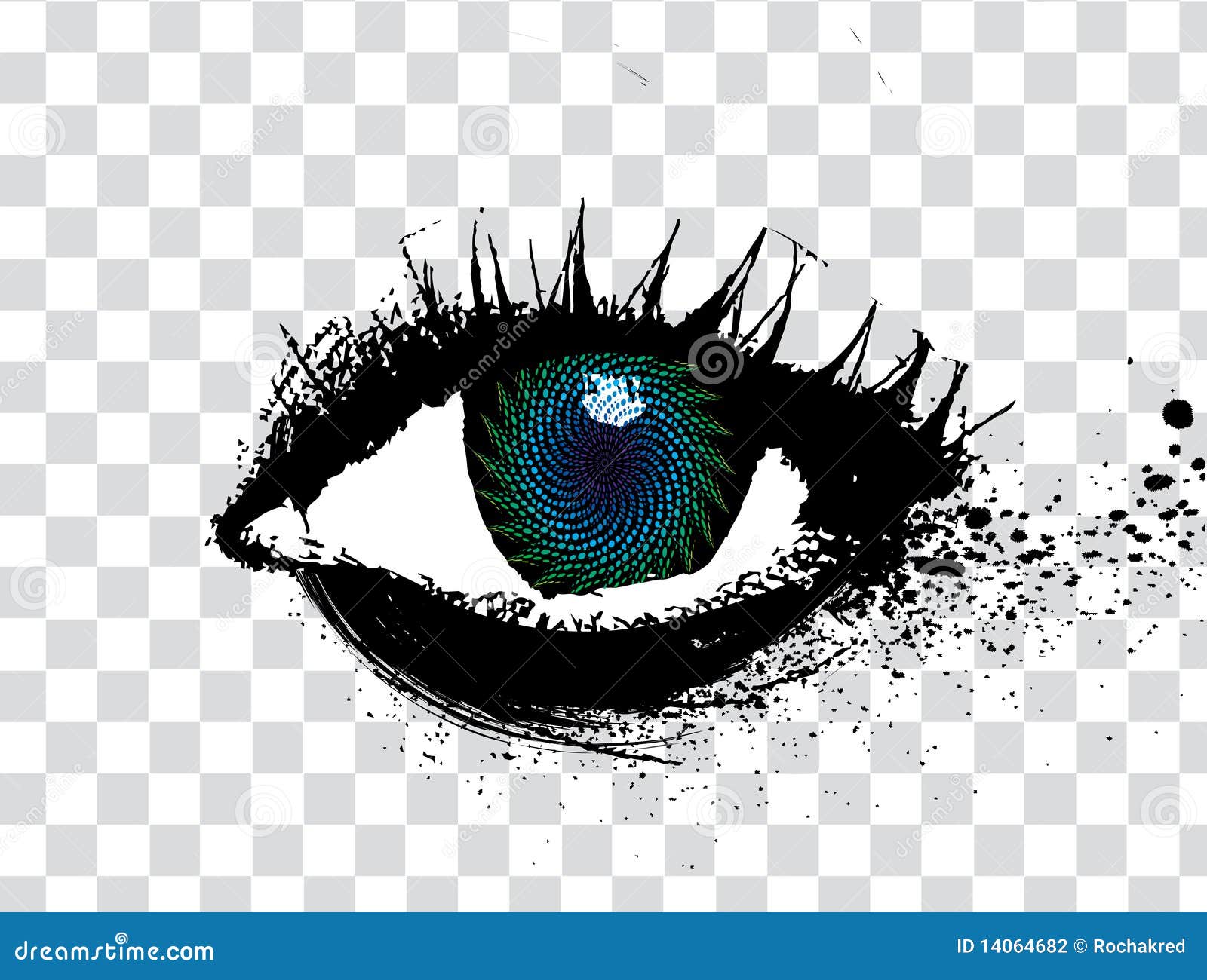 Grunge design stock vector. Illustration of human, creative - 14064682