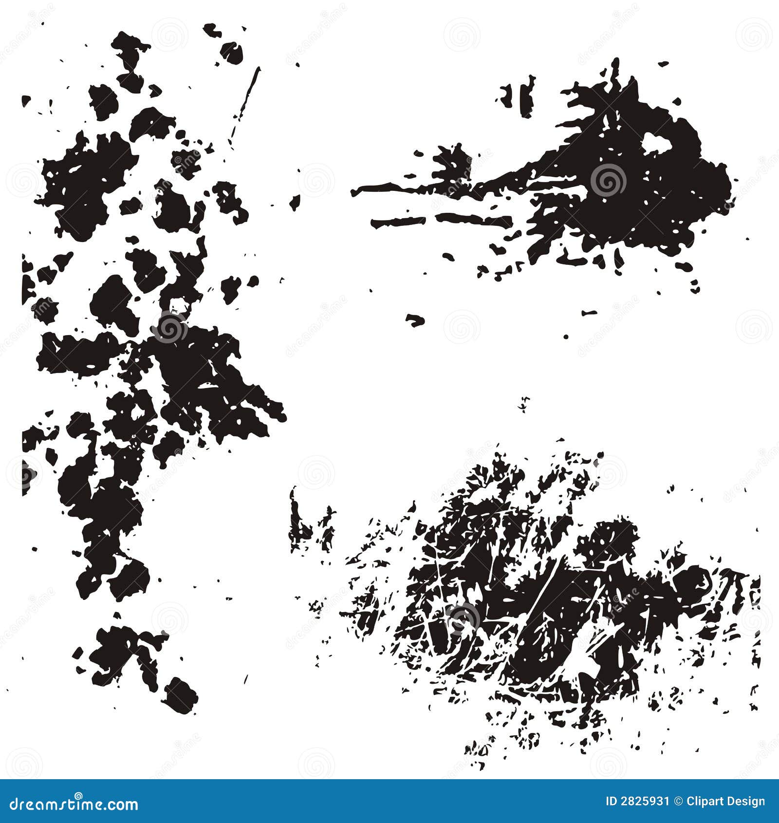 Grunge design elements stock vector. Illustration of grungy - 2825931
