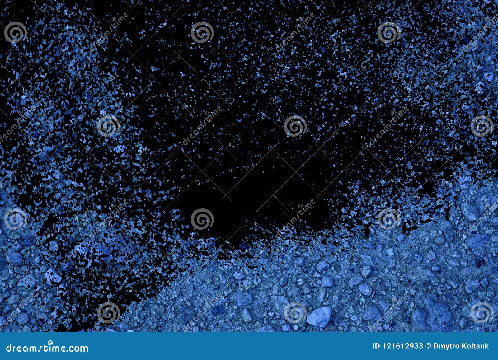 Grunge Dirty Ultra Blue Ground Texture, Sand Surface, Stone Background ...