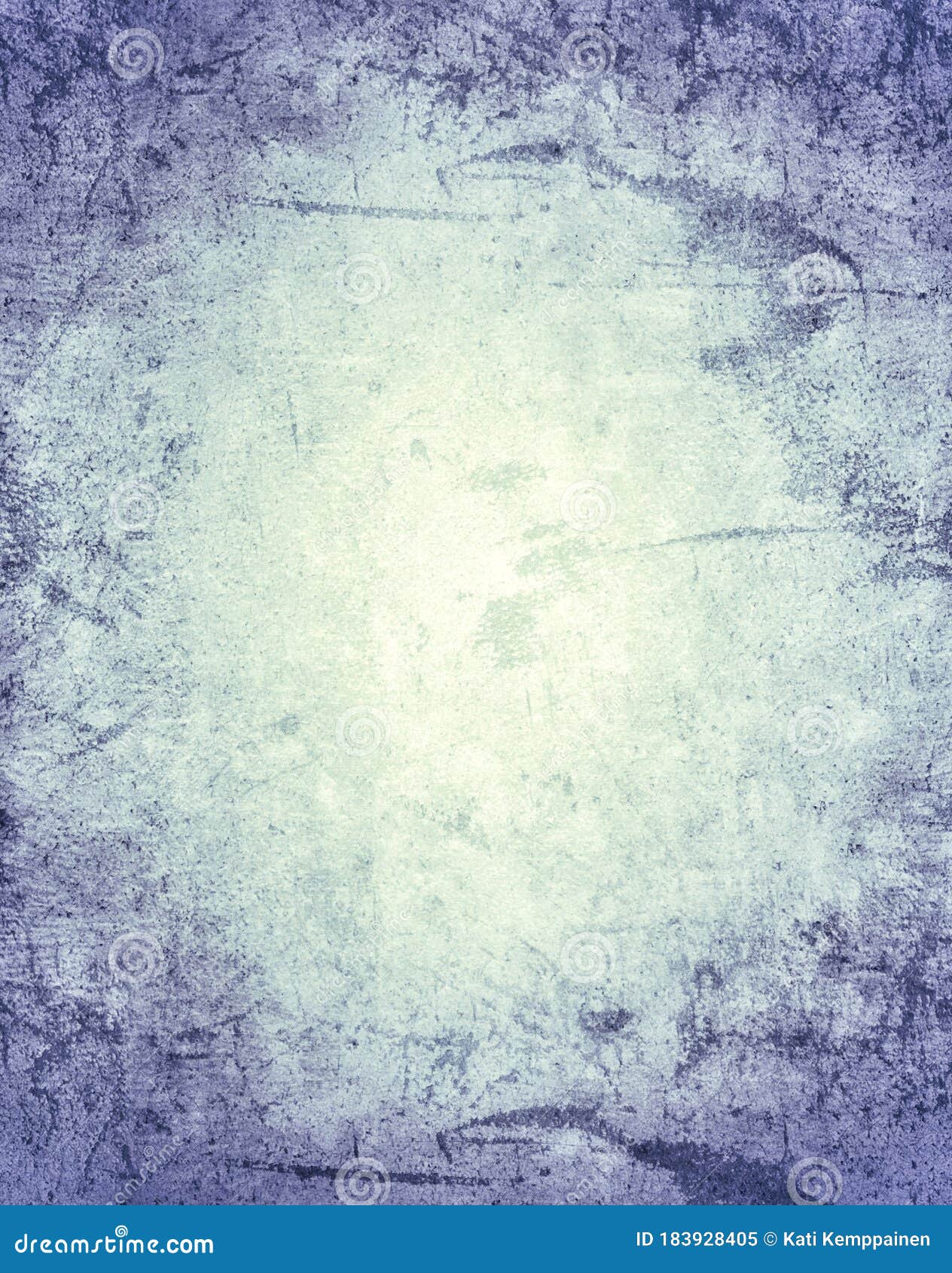 Grunge Distressed Gradient Background with Light Centre and Dark ...