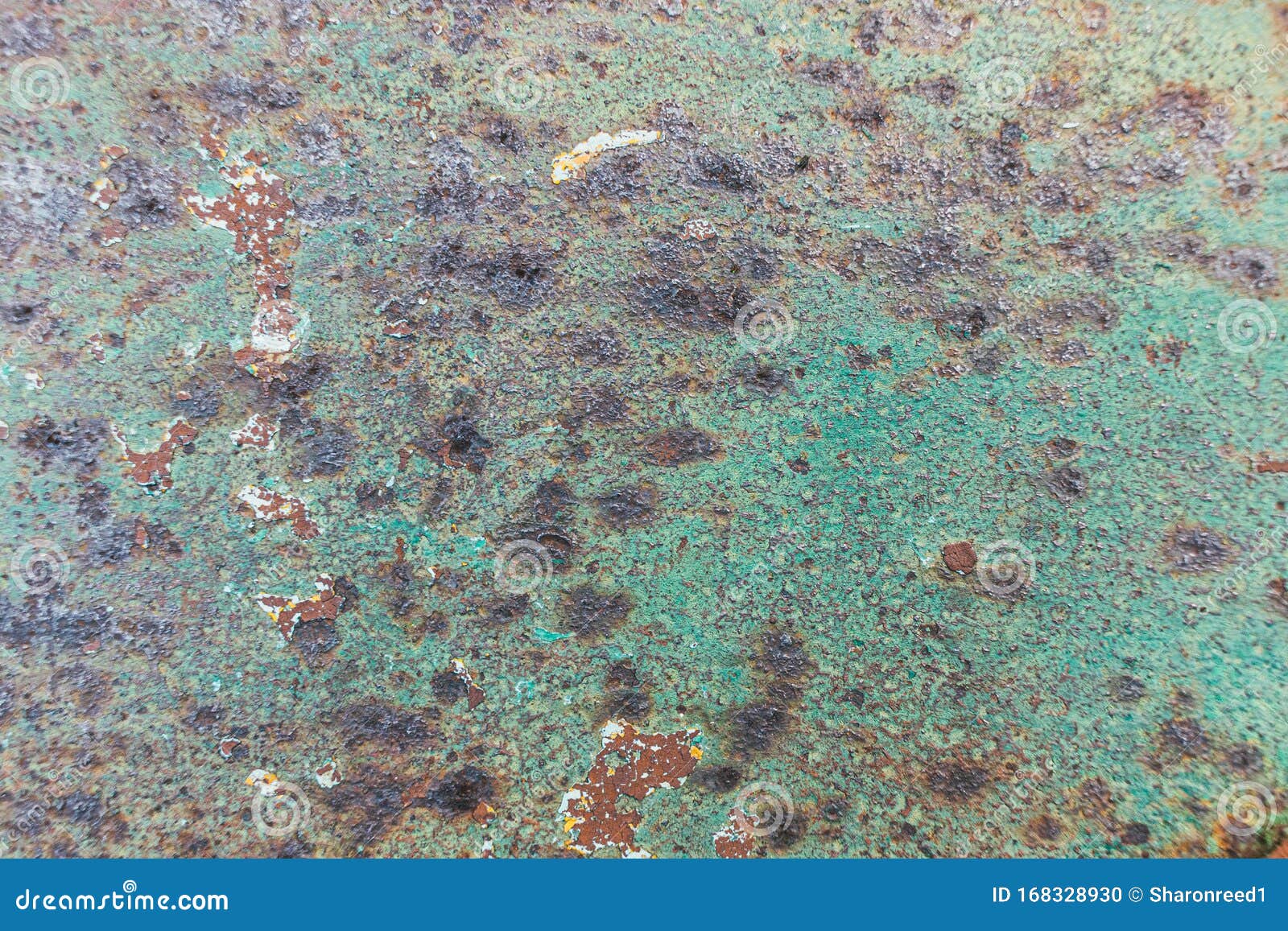 Grunge Rusty Green Metal Background Texture Stock Photo - Image of ...