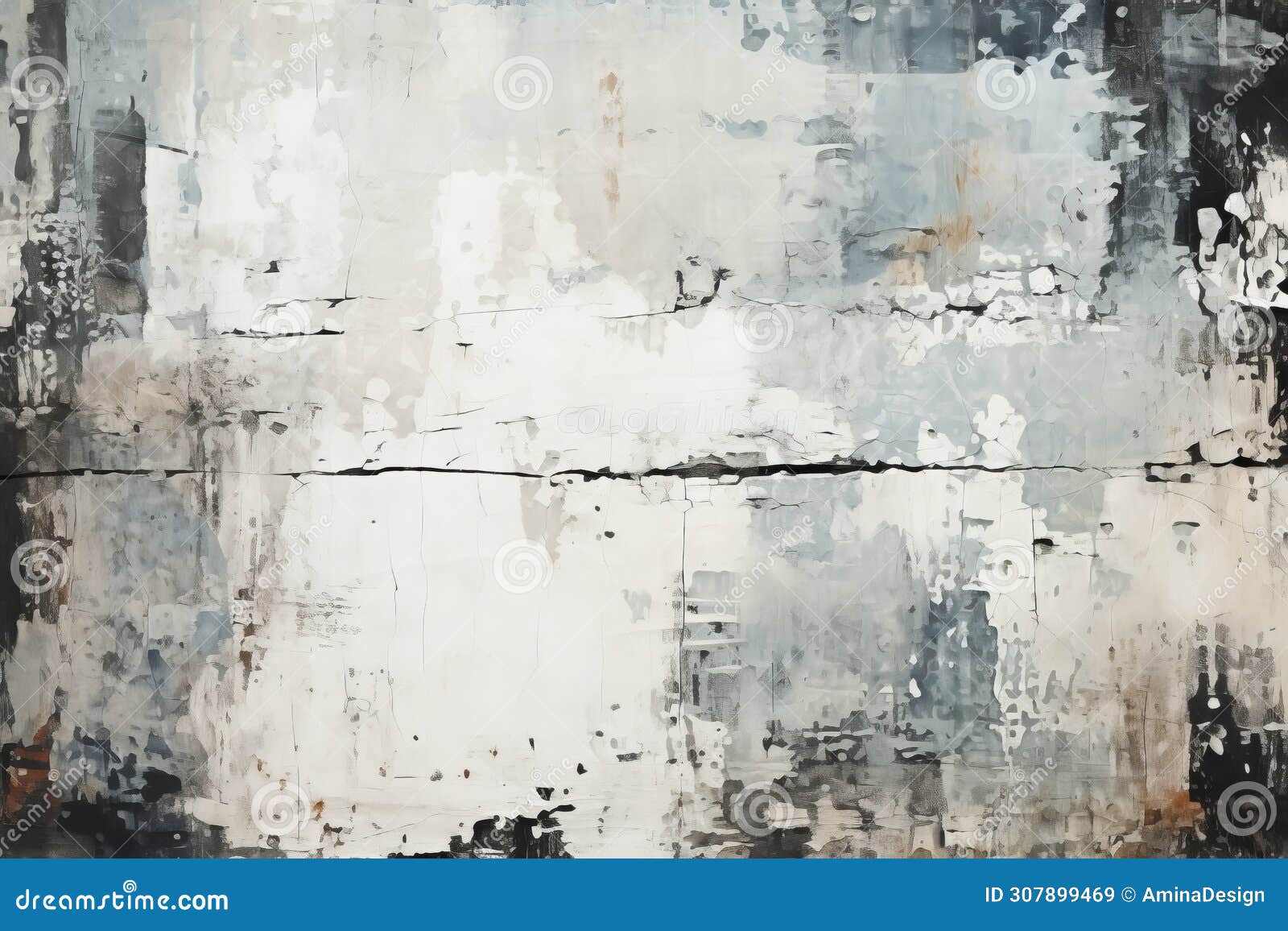 Grunge Distressed Texture with Worn Out Elements on a Clean White ...