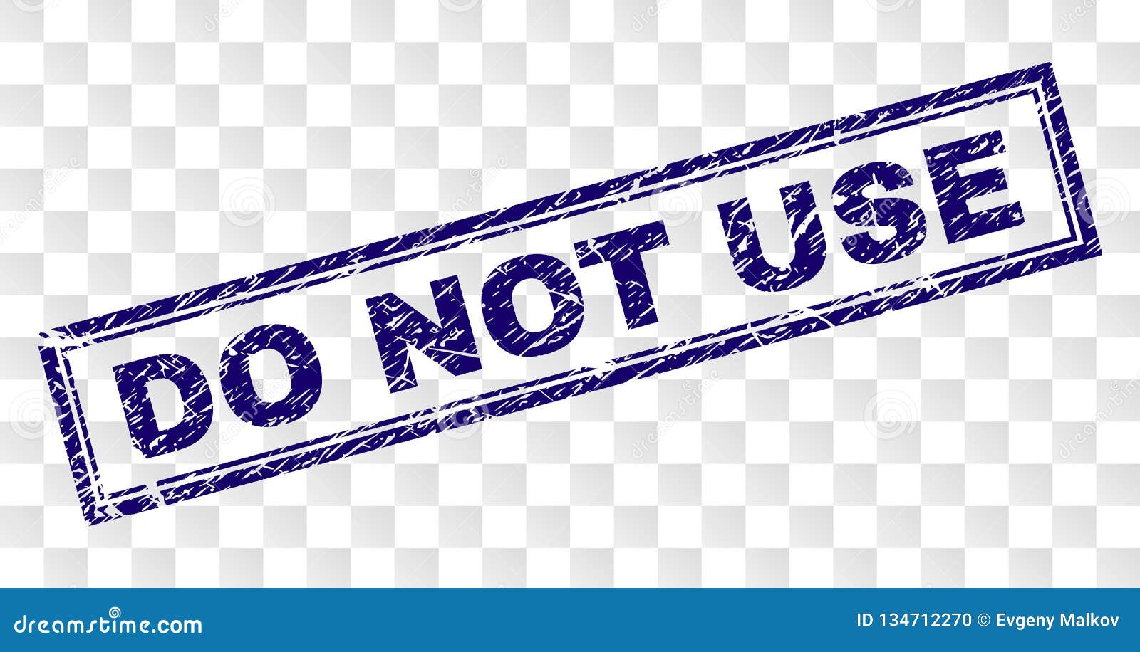 Grunge DO NOT USE Rectangle Stamp Stock Vector - Illustration of ...